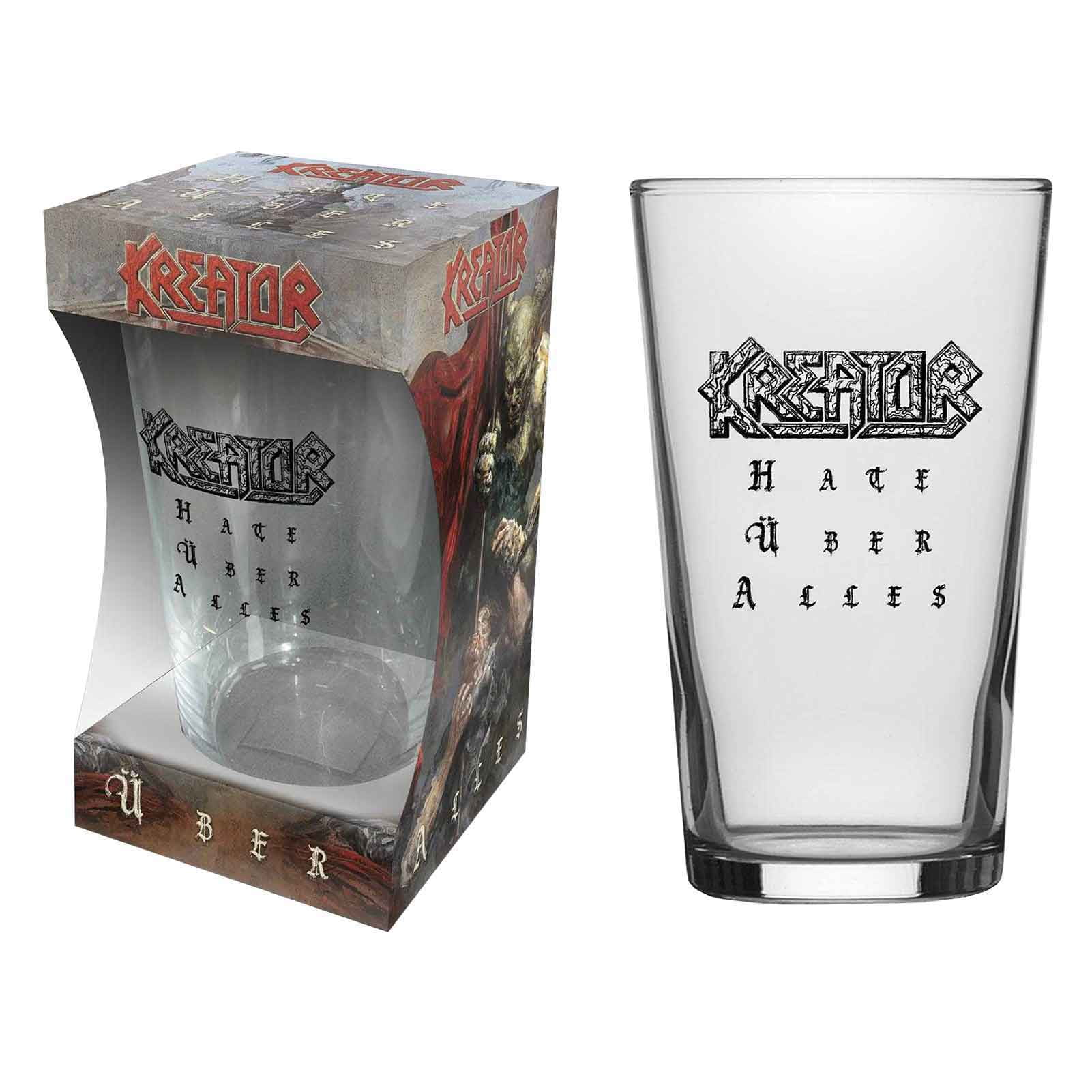 Kreator Hate Uber Alles Beer Glass - Walmart.com