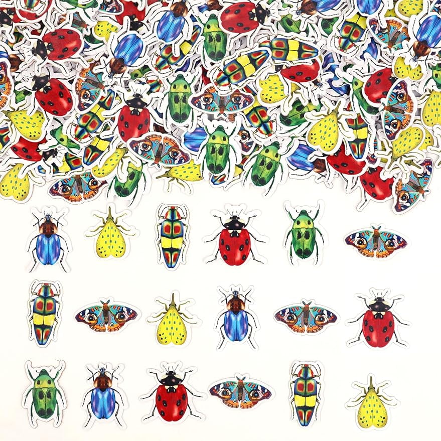 Kreatwow 200 PCS Insects Party Supplies Insects Confetti Insects Party ...
