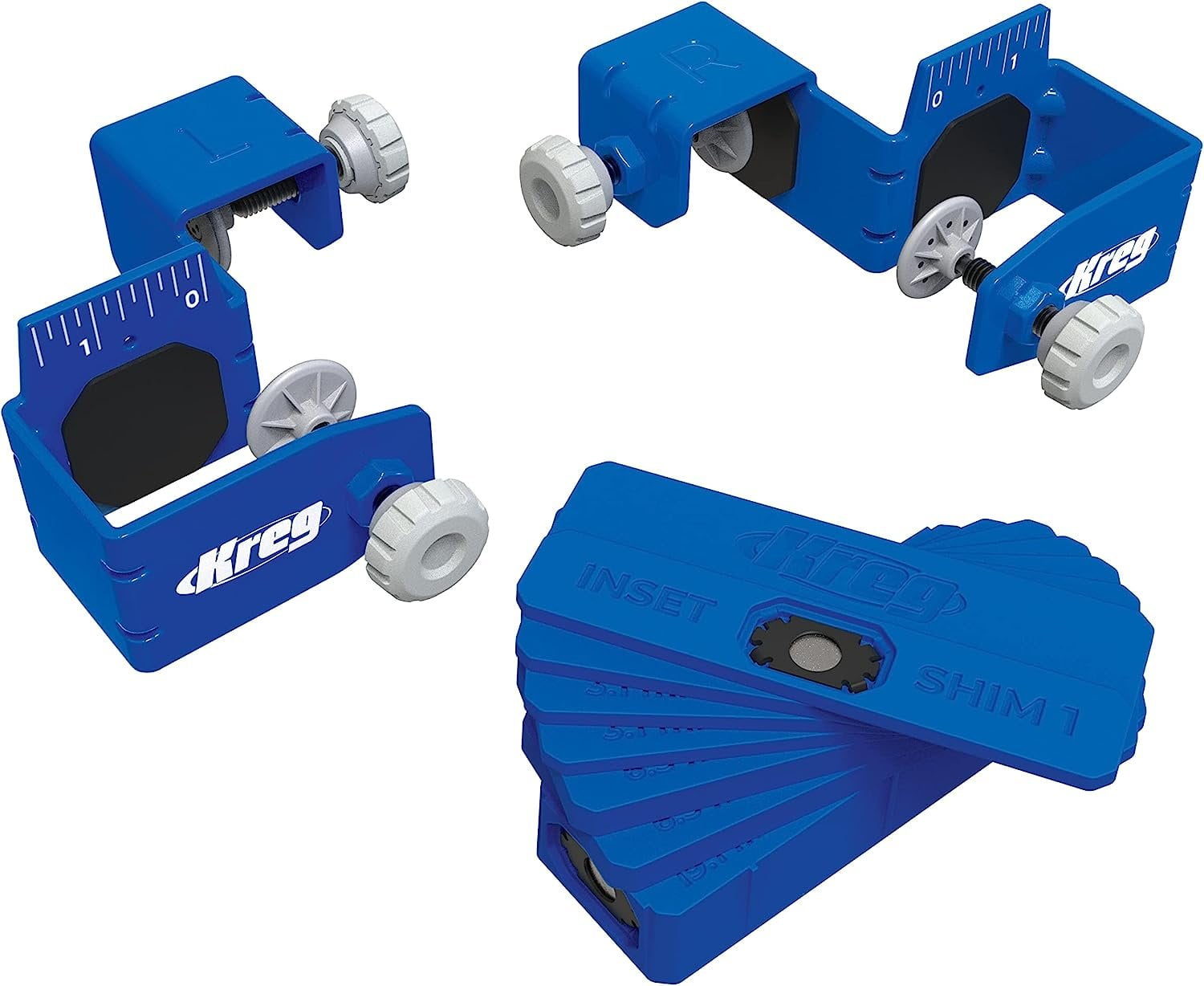 Kreg KCS-DFMT-PRO - Kreg Drawer Front Mounting Tool Pro Kit - Create Consistent Drawer Gaps ...