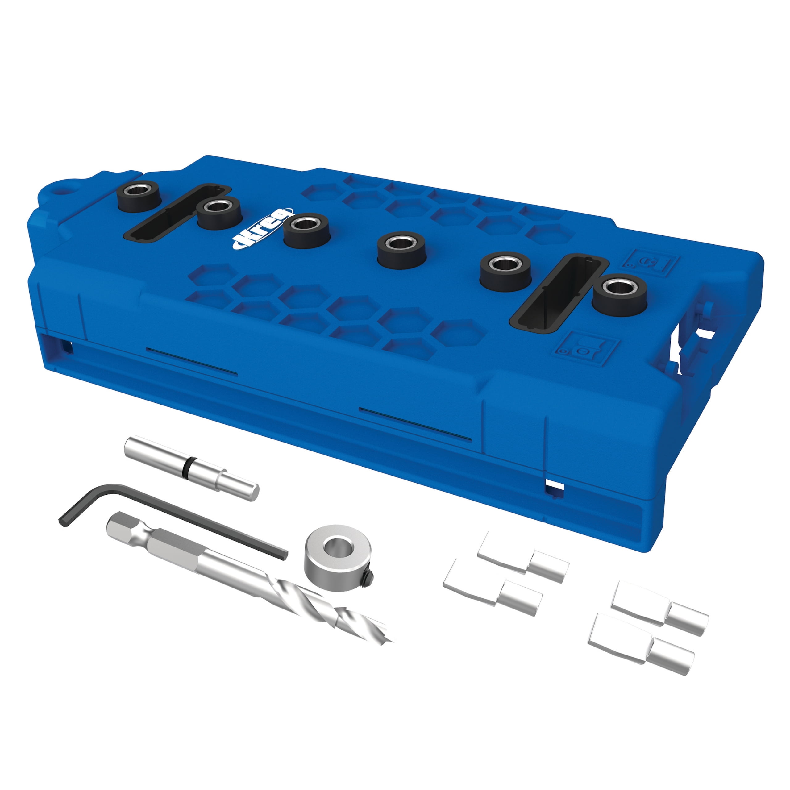 Kreg KMA3225 Shelf Pin Jig 1/4-Inch, Precise Drill Guides, 32mm Spacing ...