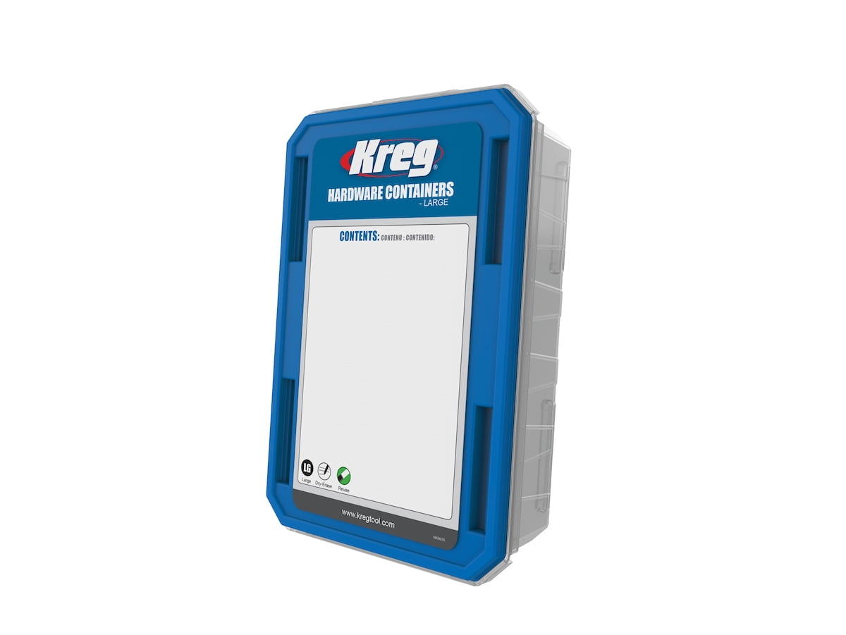 Kreg KSS-L Hardware Container, Large - Walmart.com