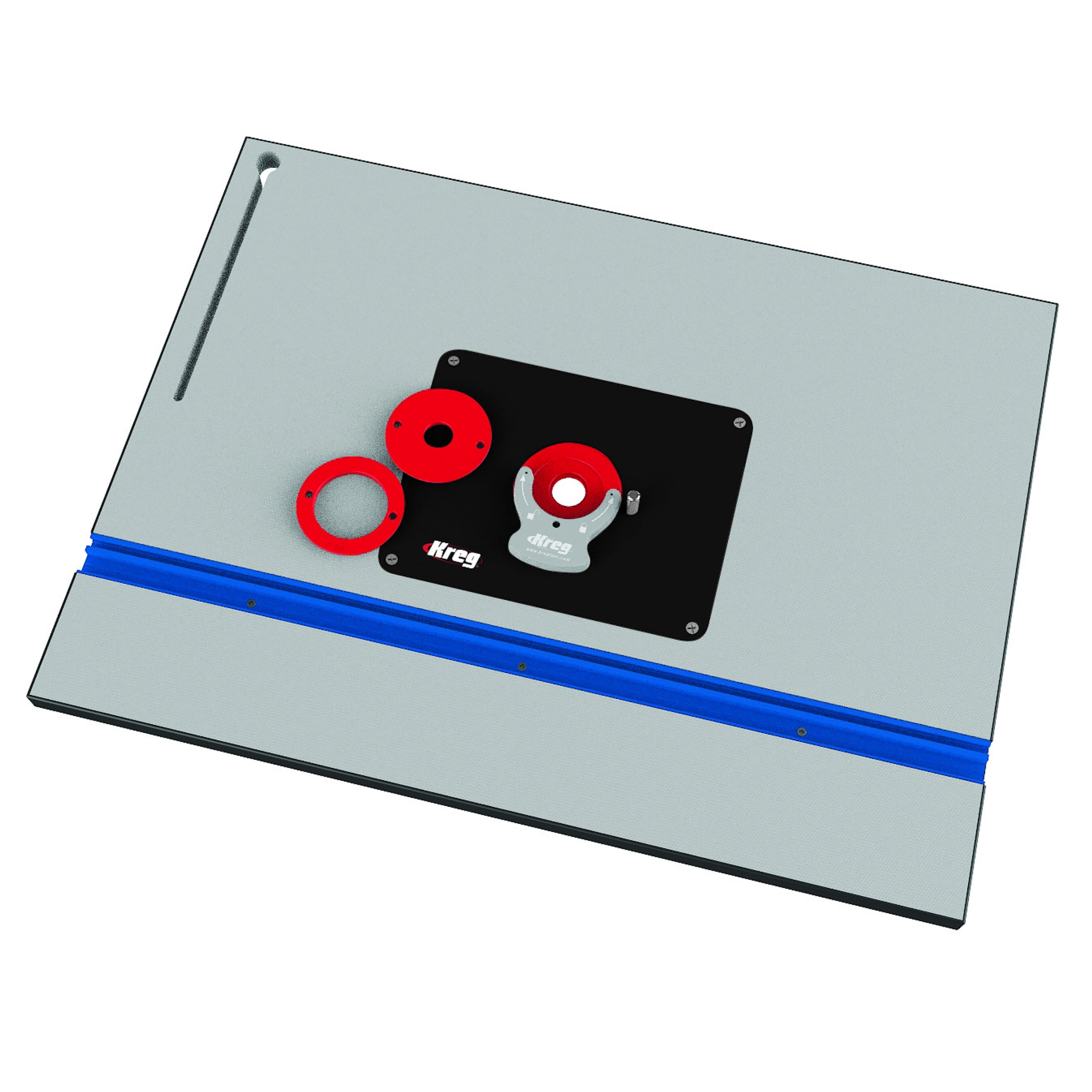 Kreg PRS1025 Heavy-Duty Router Table Top with Lift, 9-1/4 x 11-3/4 x 3/ ...