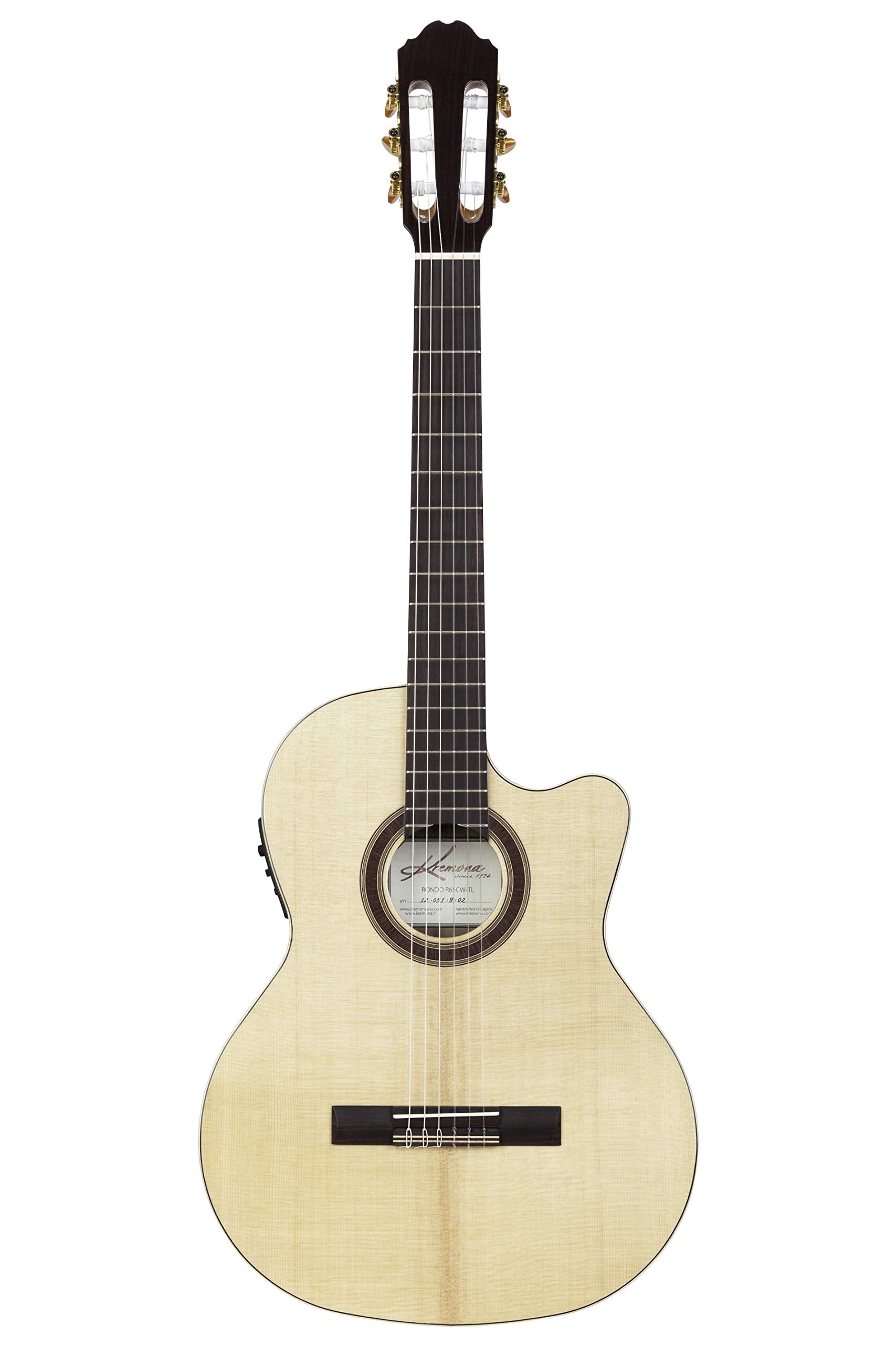 Kremona Performer Series Rondo TL Thin Body Cutaway/Electric Nylon ...