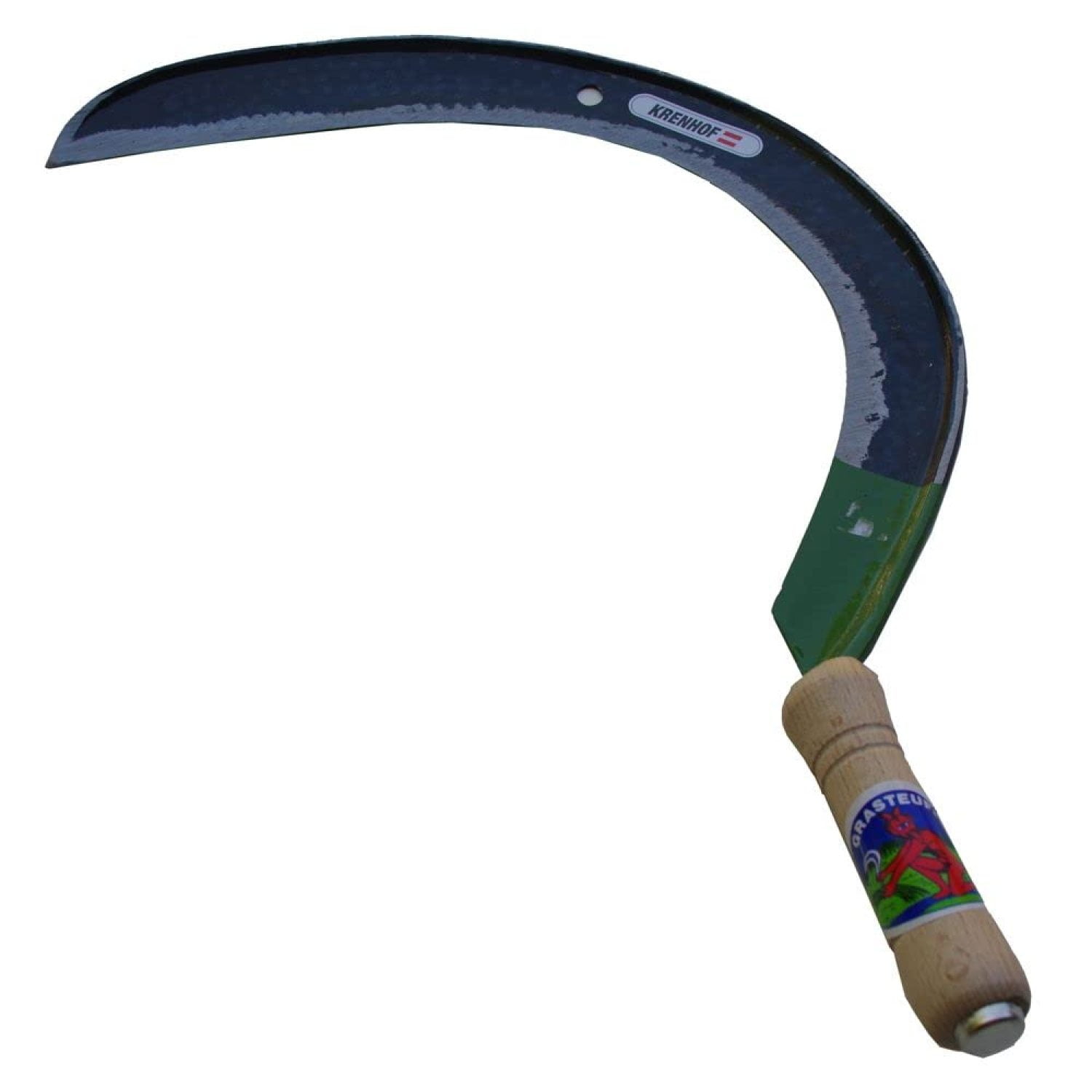 Krenhof/Offner Hand Scythe - Reaping Sickle Longer Straighter - Grass ...