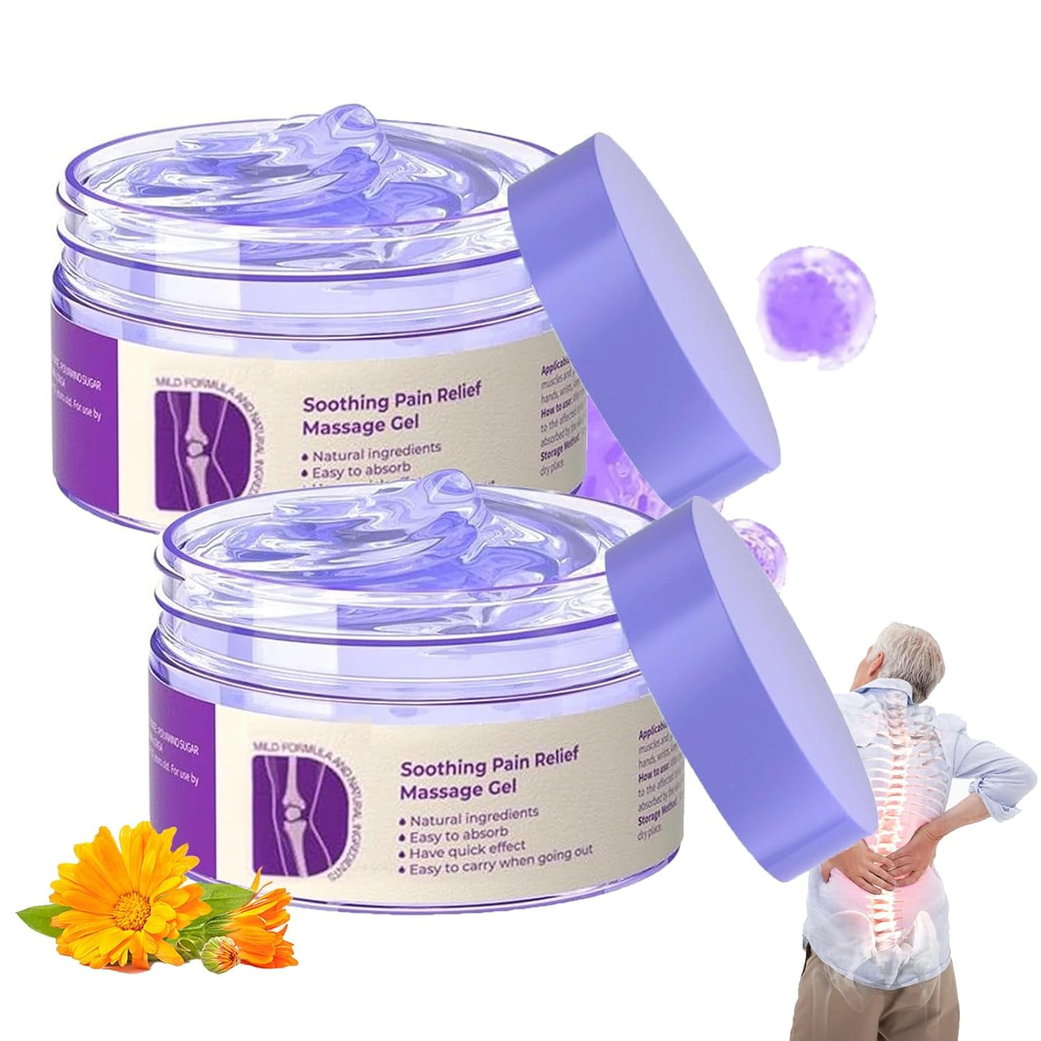 Kresin Joint Gel Purple Gel, Kresin Purple Gel Turmeric Extract Gel ...