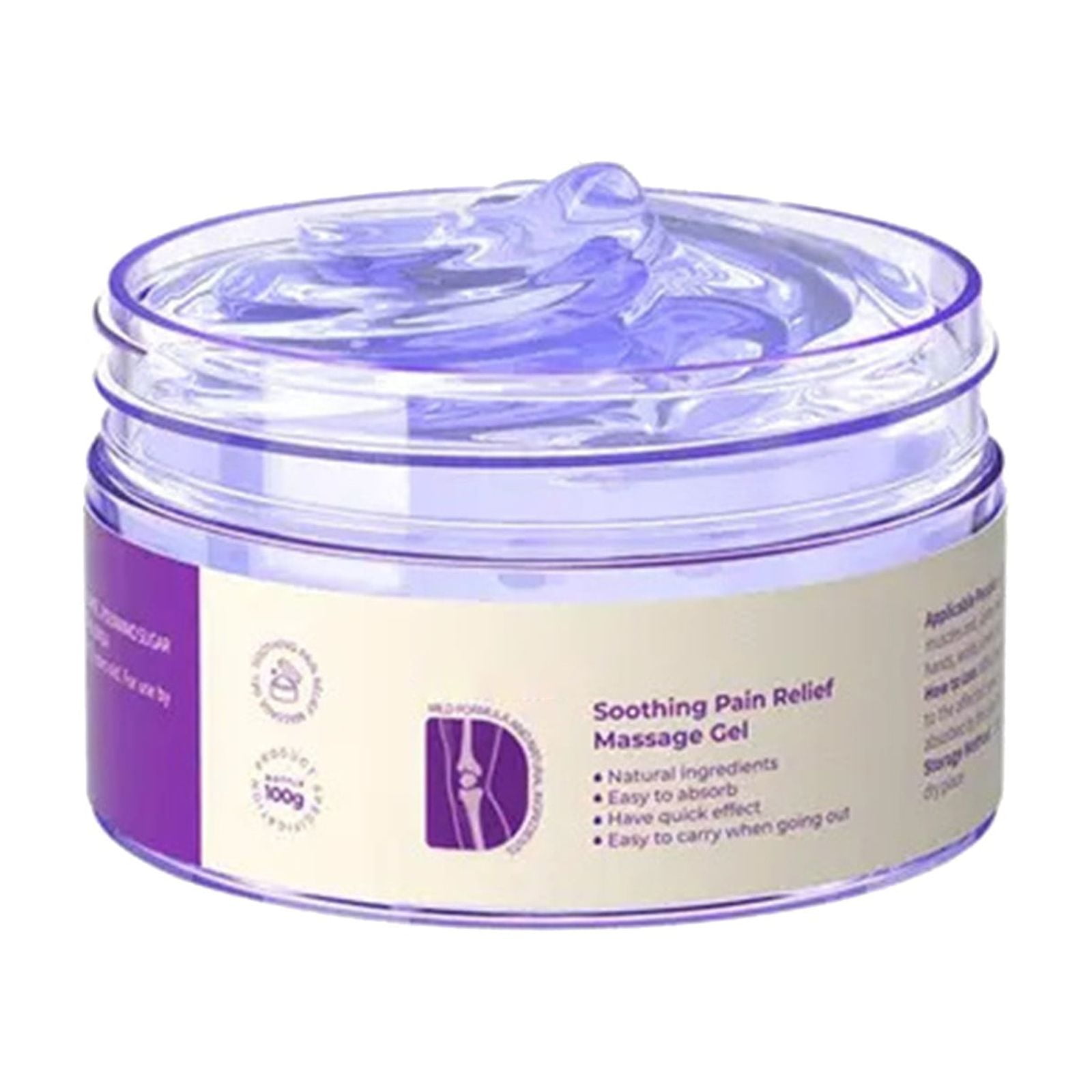 Kresin Joint Gel Purple Gel Soothes Knees Lumbar Neck Hands and Feet ...