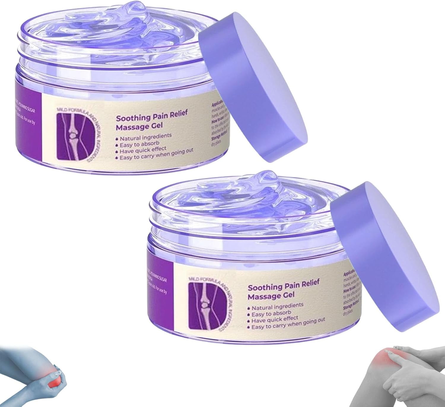 Kresin Joint Pain Gel Purple Gel, Kresin Joint Gel for Joint Activities ...