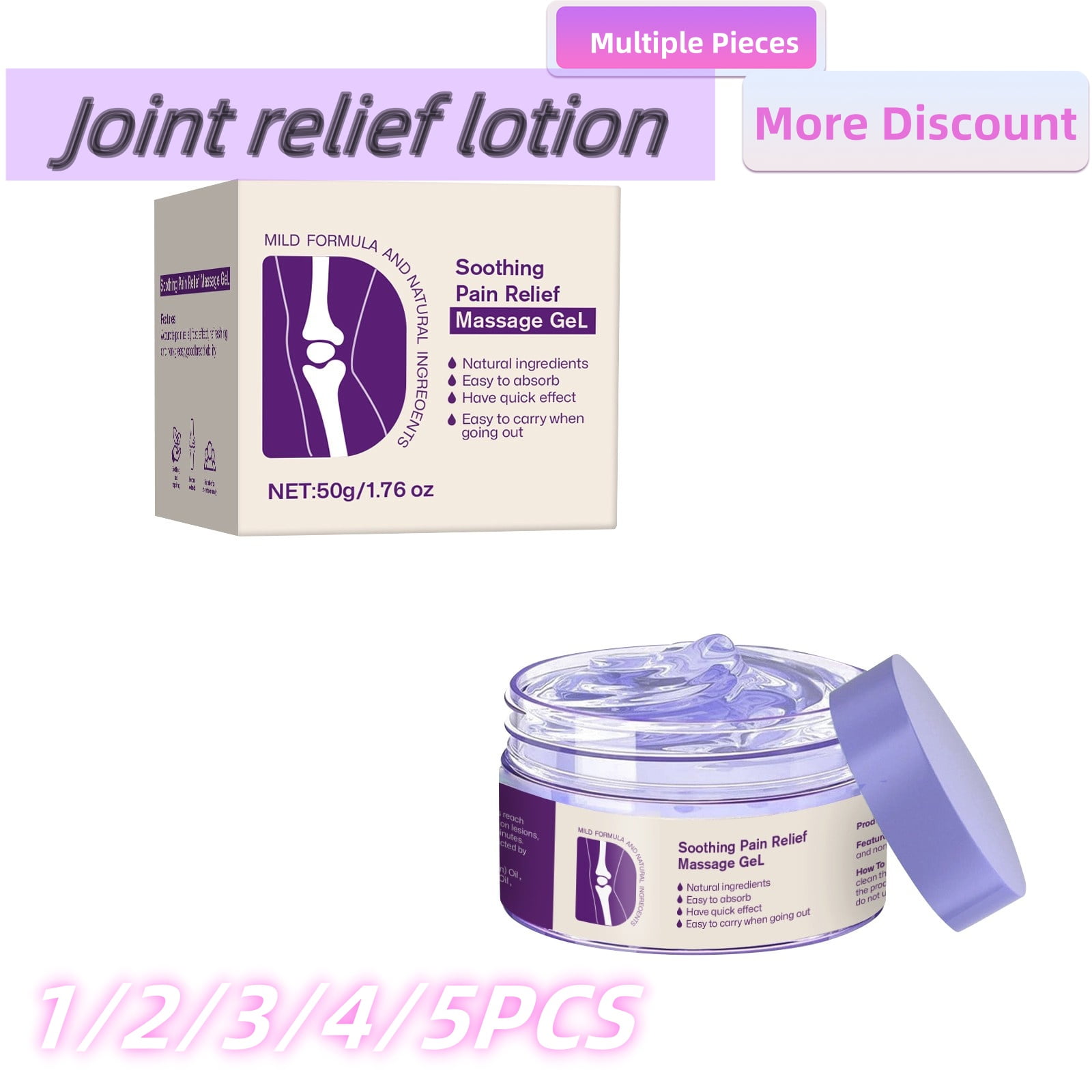 Kresin Joint Pain Gel Purple Gel, Kresin Joint Gel for Joint Activities ...