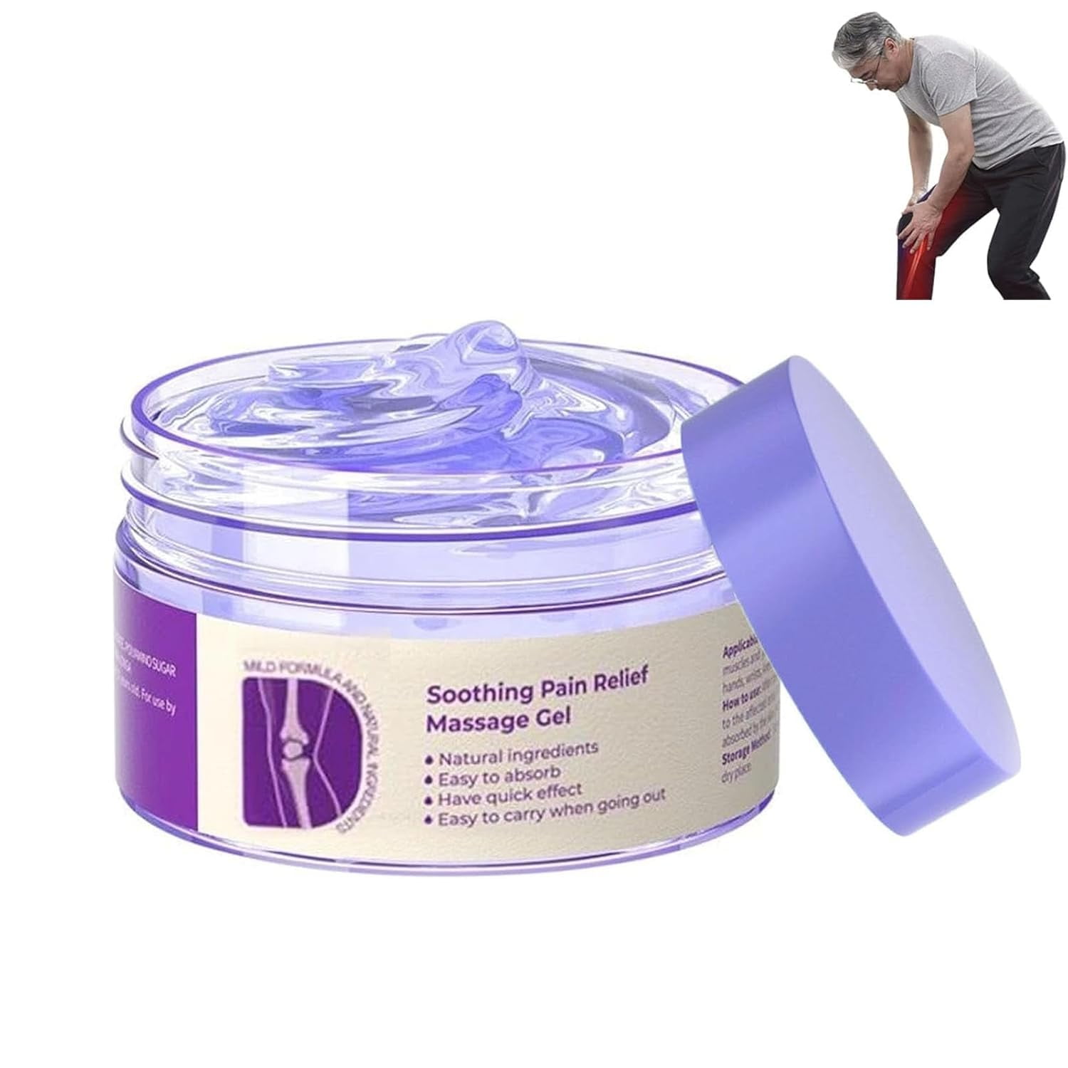 Kresin Joint Pain Gel Purple Gel, Kresin Joint Gel for Joint Activities ...