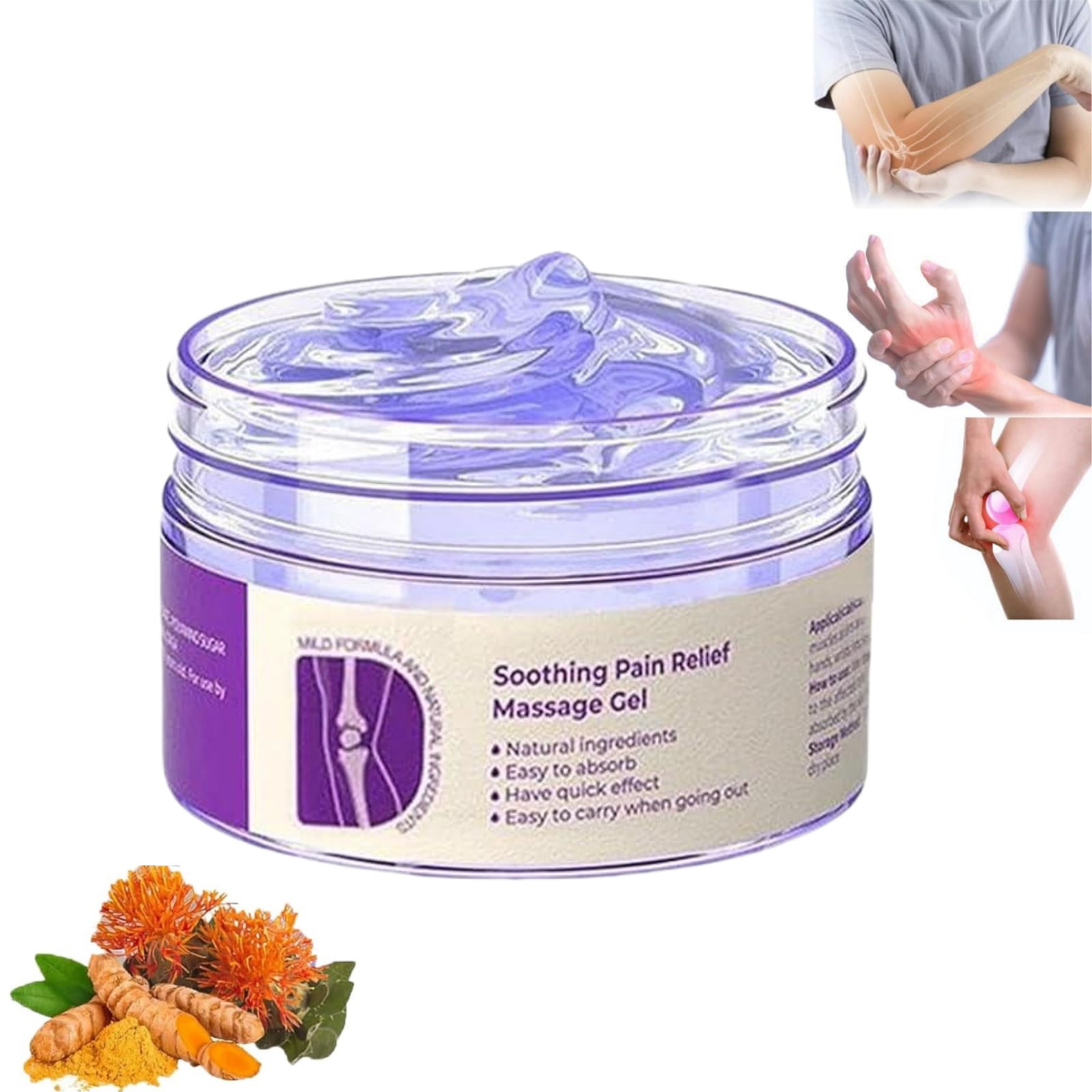 Kresin Joint Pain Gel Purple Gel, Natural Blend of Purple Gel for ...