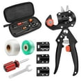 Krewey 2-in-1 Garden Grafting Tools Pruner Kit, V-Graft Omega-Graft and ...