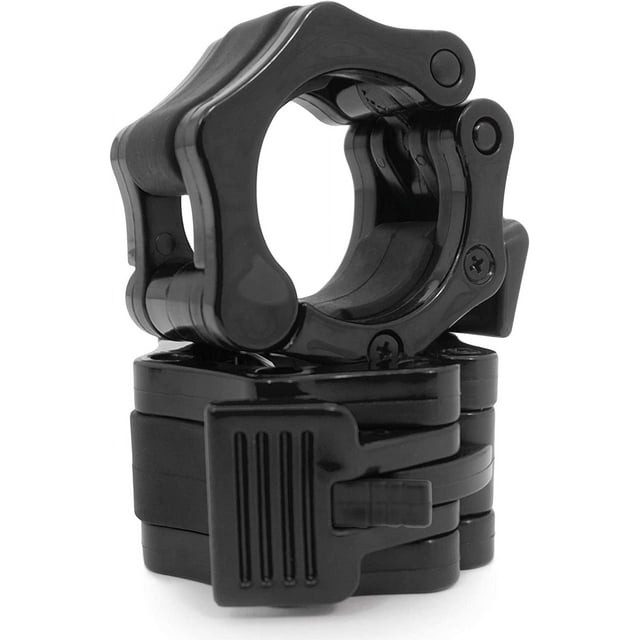 Kreytis Fitness Olympic Barbell Clamps Collars Quick Release Pair of ...