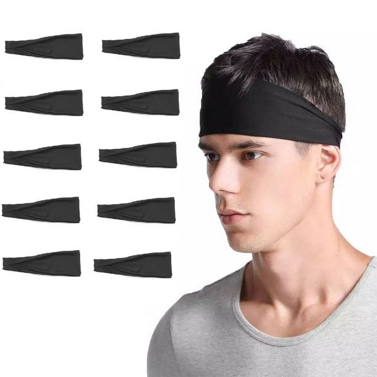 Kreytis Fitness Sports Headbands for Men and Women (10 Pack),Moisture ...