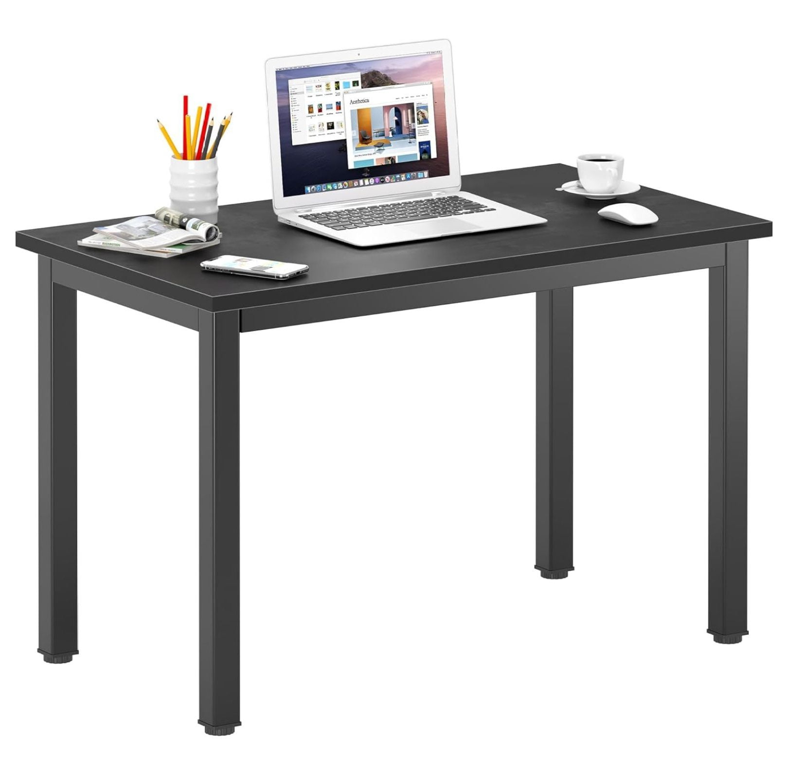KriKac 31.5 inches Small Computer Desk,Writing Table for Small Spaces ...