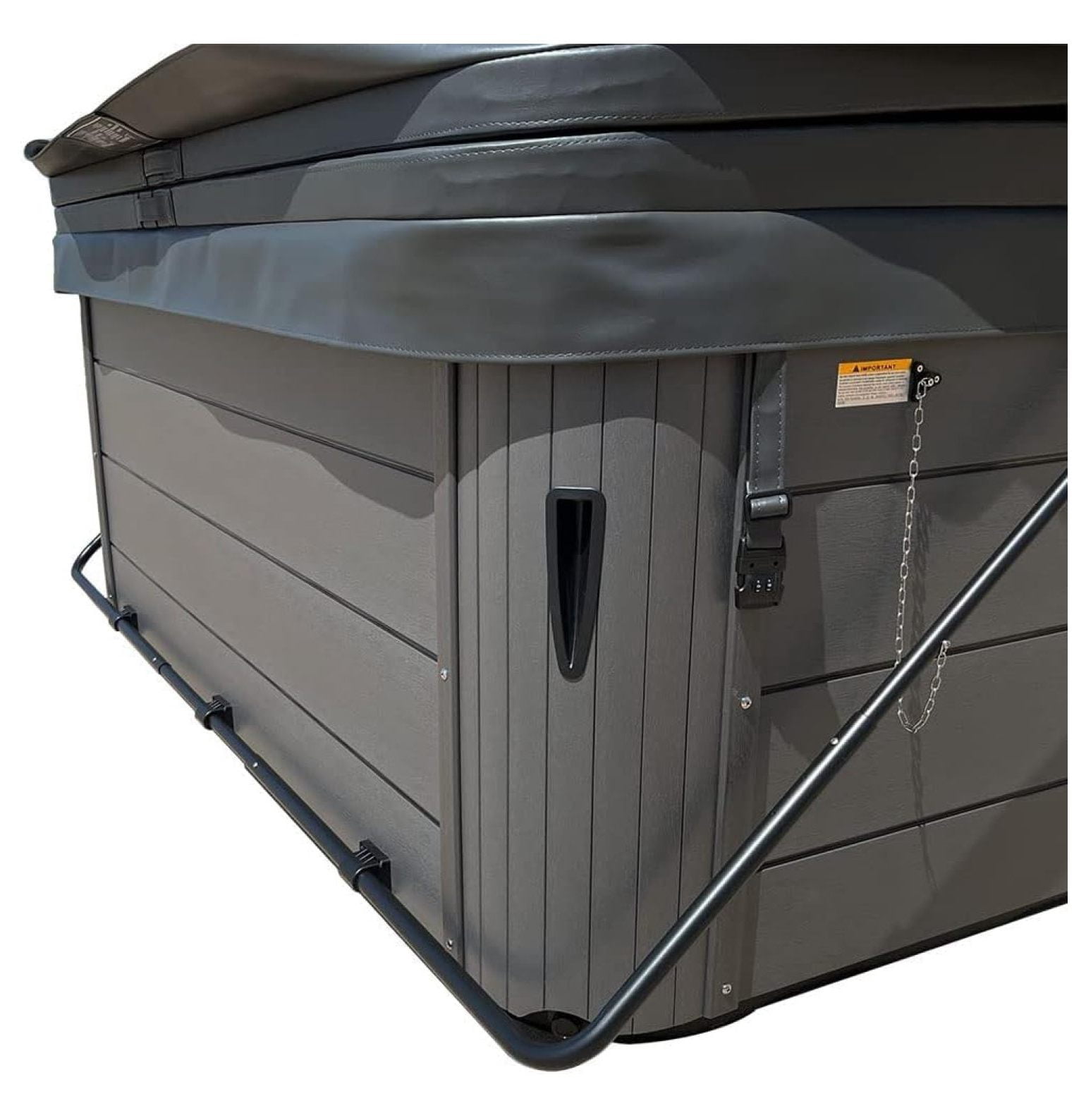 KriKac Cover Lifts Fold Bottom or Deck Mount Spa & Hot Tub Cover Lift ...