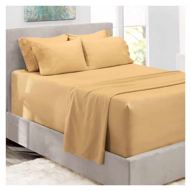 KriKac Extra Deep Pocket Sheets - Fits Mattress 18-24 Inches Deep ...
