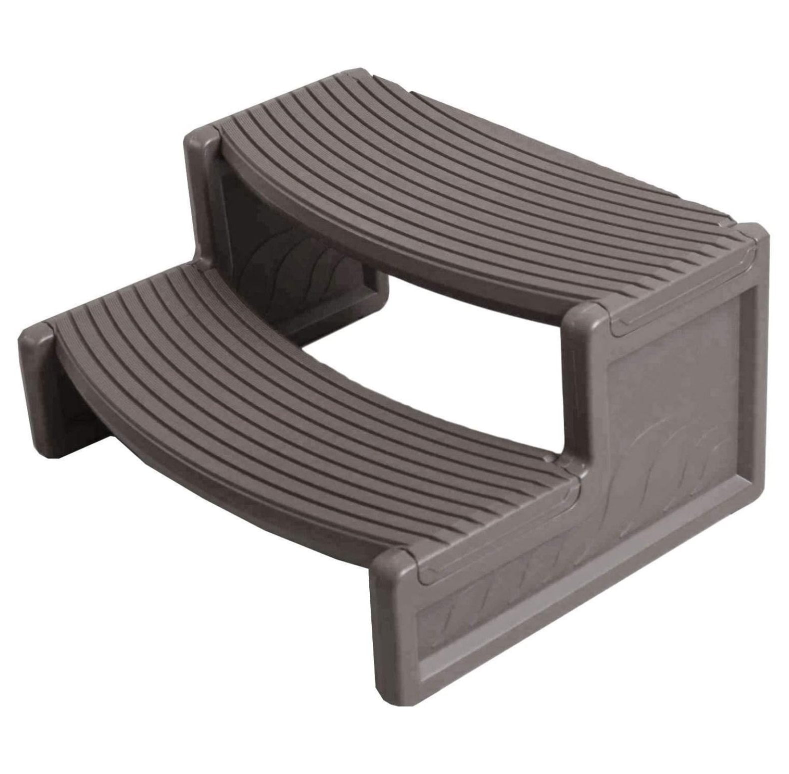 KriKac Resin Multi Purpose Spa and Hot Tub Handi-Step Steps, Deep Grey - Walmart Business Supplies