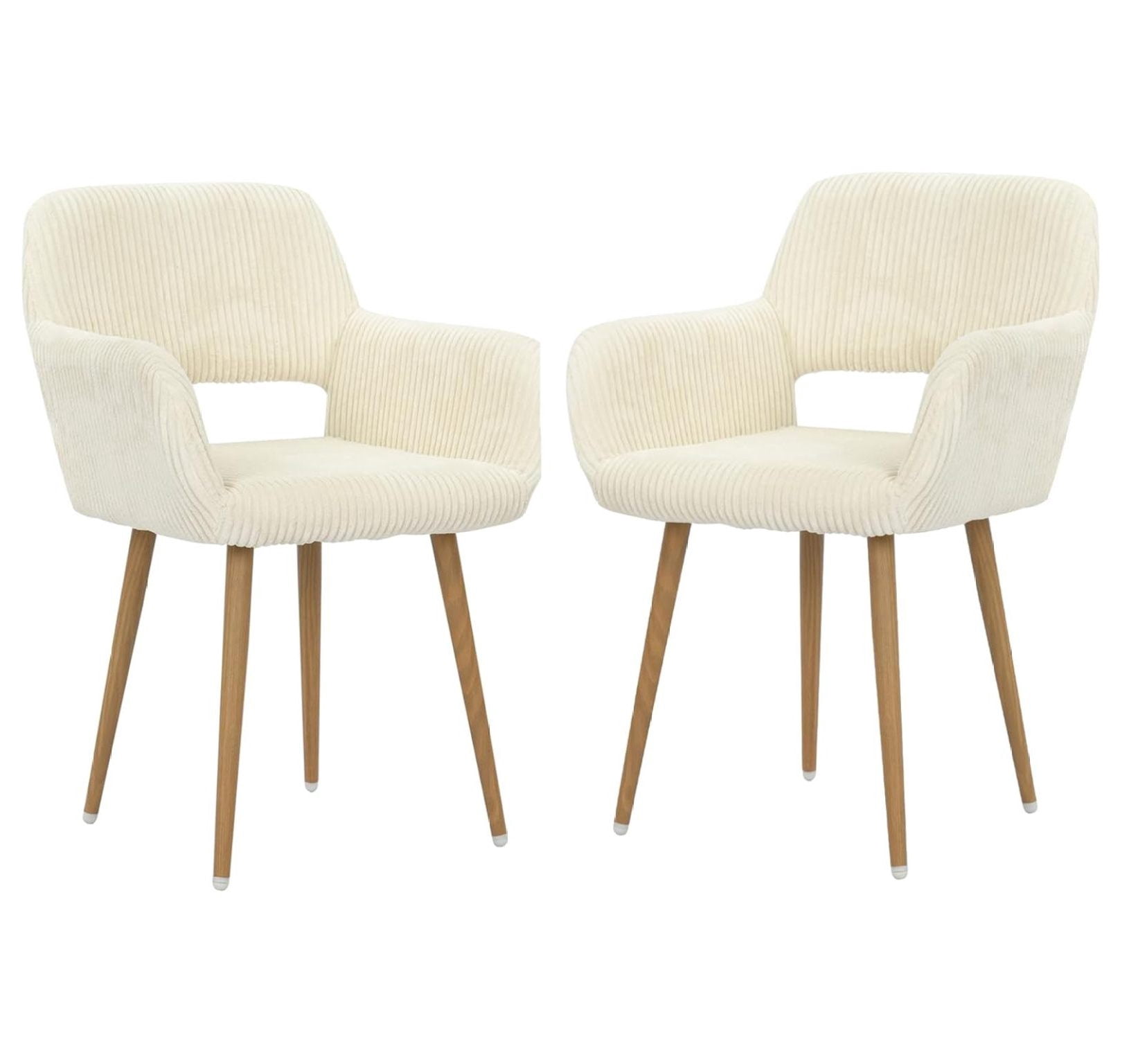 KriKac Small Modern Dining Room Arm Chairs Set of 2, -Century ...