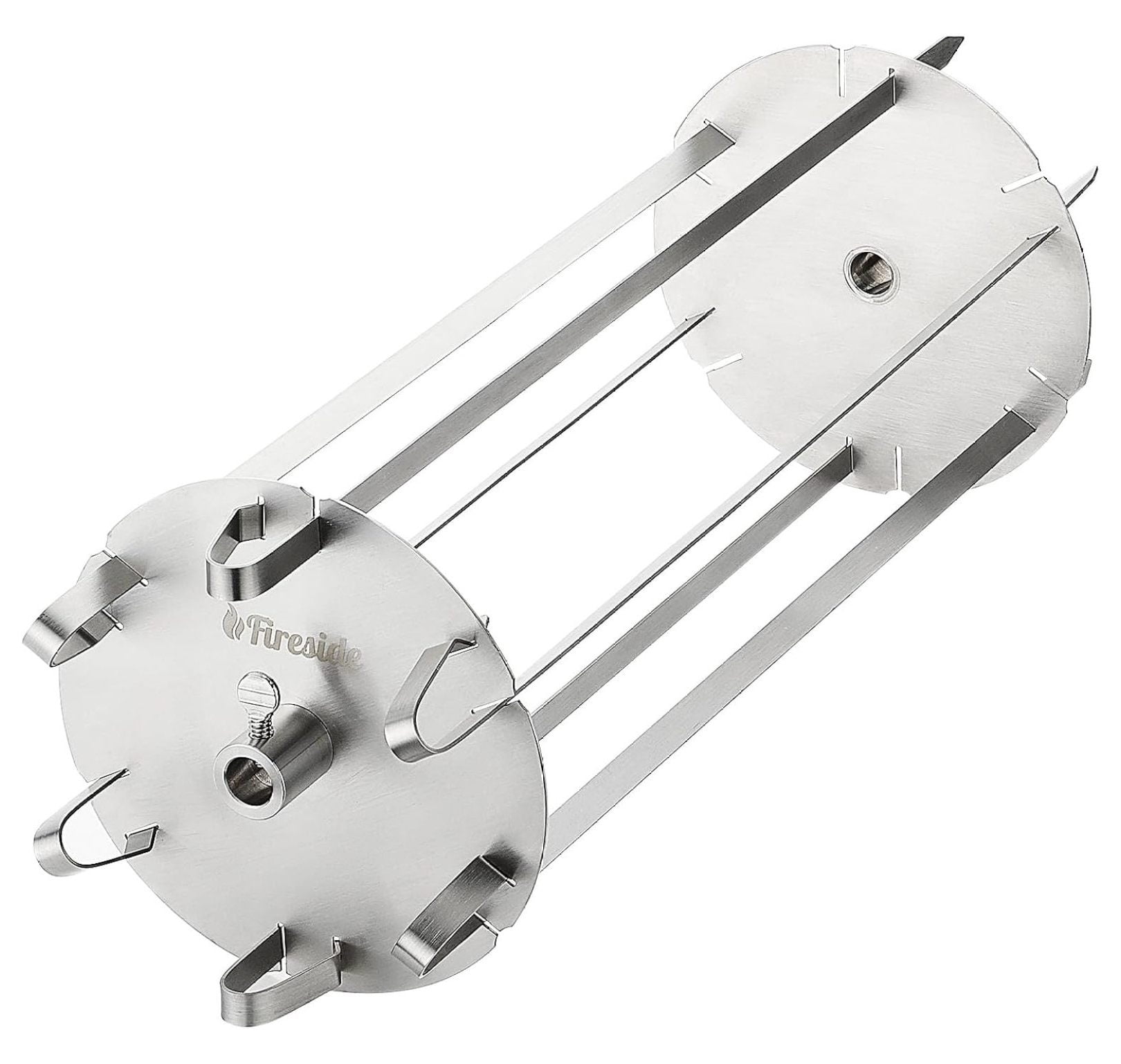 KriKac Universal Grill Rotisserie Skewer Set, 304 Stainless Steel, Fits ...