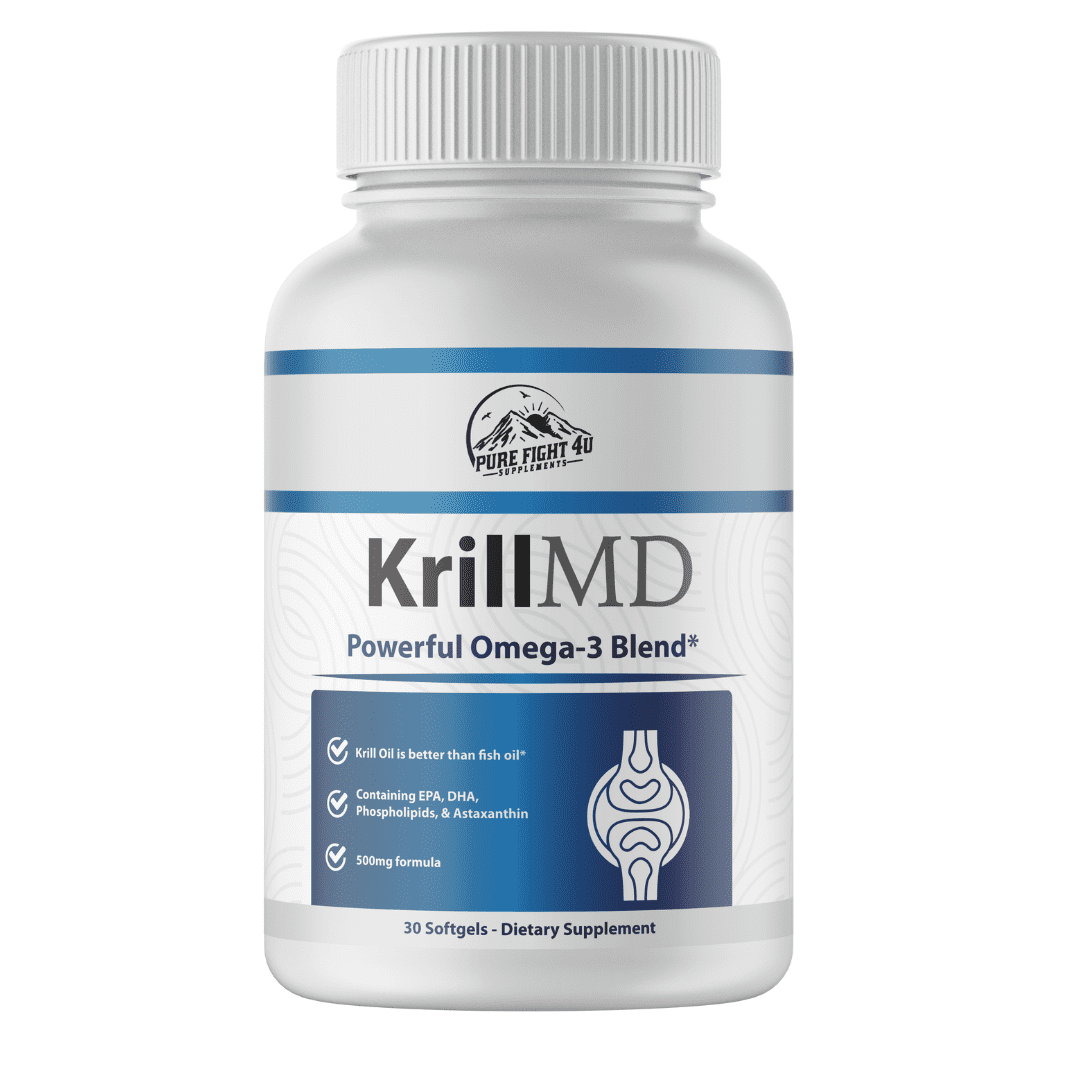 Krill MD Powerful Omega-3 Blend 60 Softgels - Walmart.com