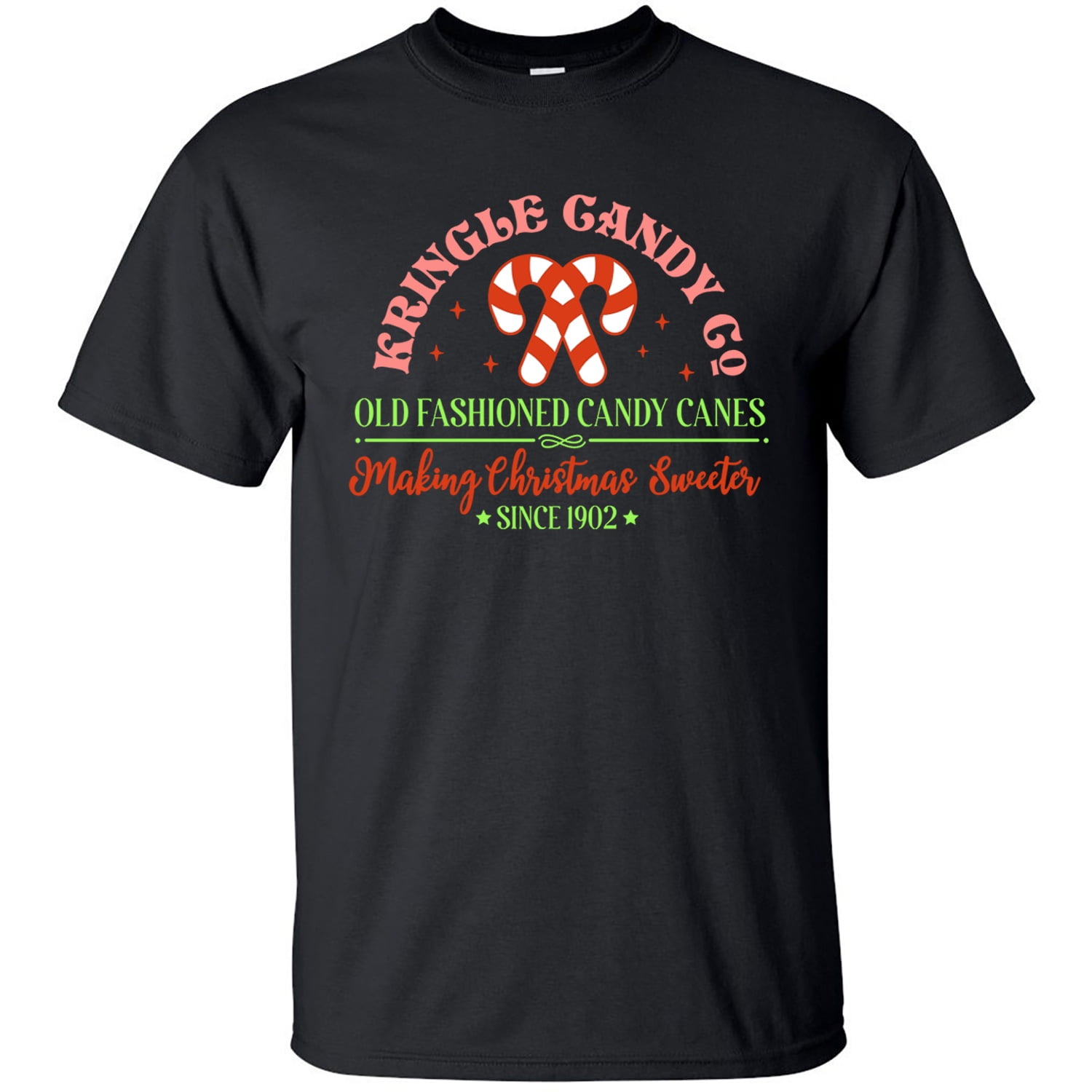 Kringle Candy Company Christmas T-Shirt Old Fashioned Candy Canes ...