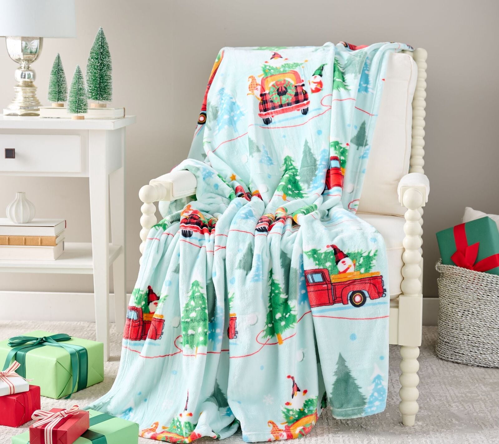 Kringle Express Oversized Nostalgic Printed Throw - Walmart.com