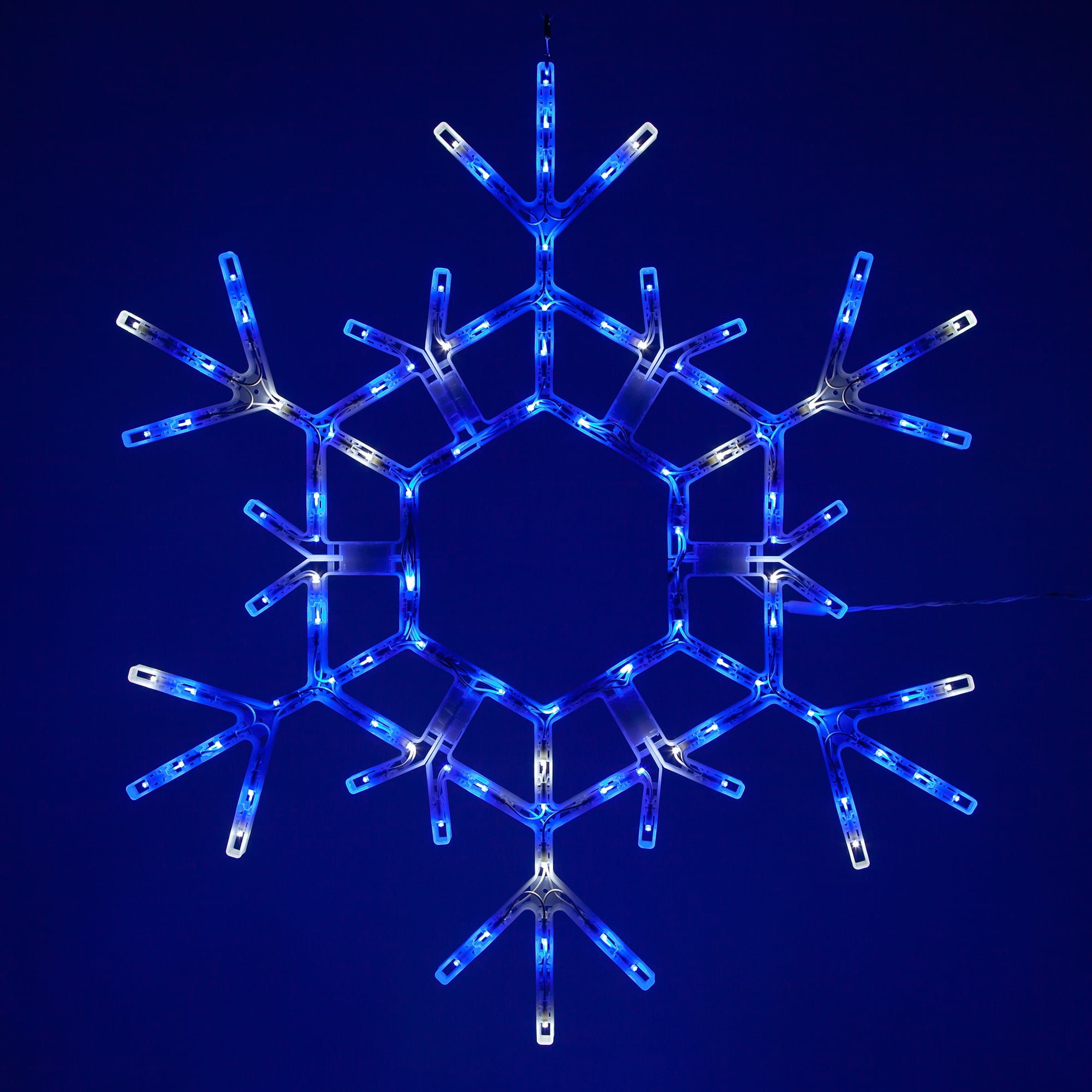 Kringle Traditions 36” LED Snowflake Xmas Decorations, Fold-Flat ...