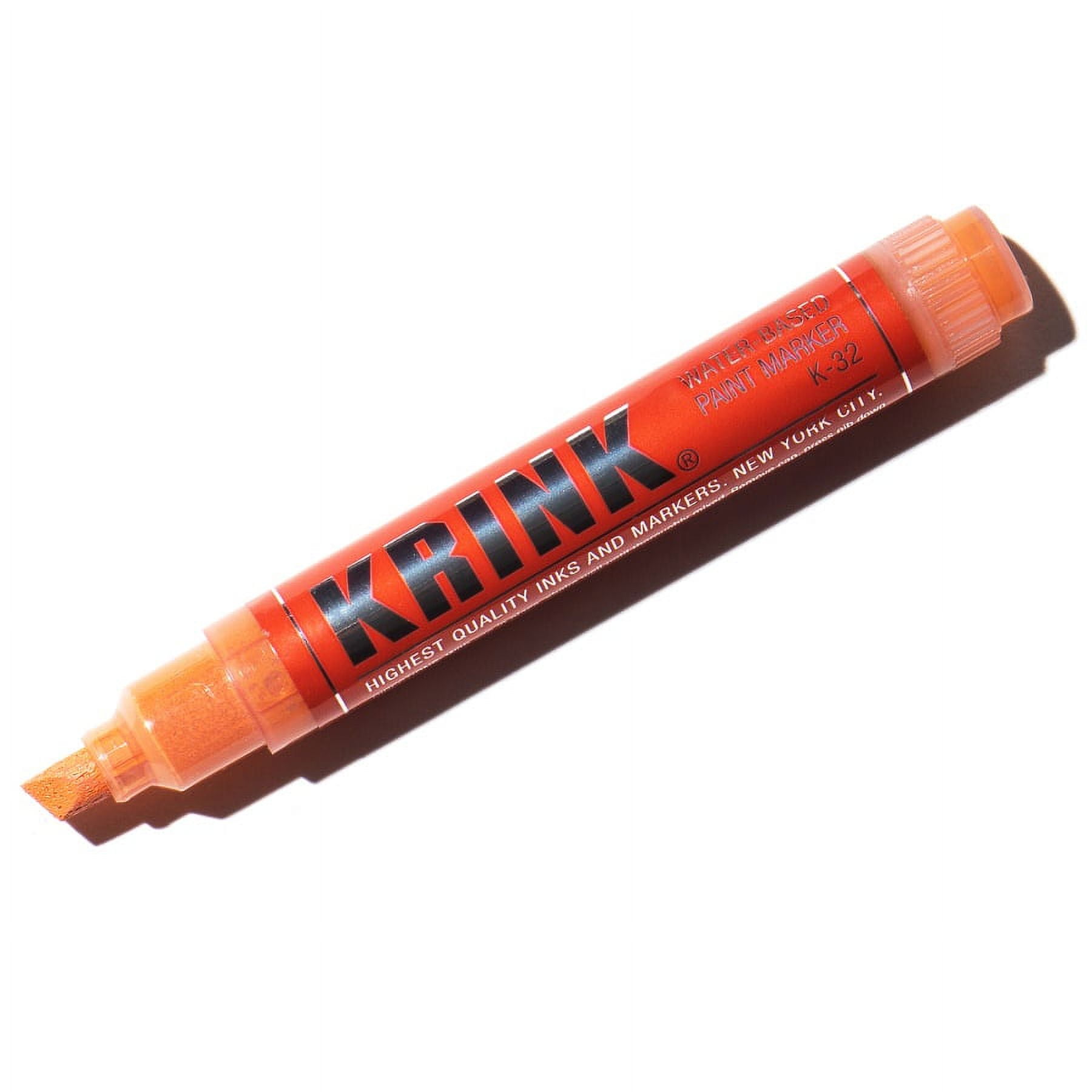 Krink - K-32 Water-Based Paint Marker - Orange - Walmart.com