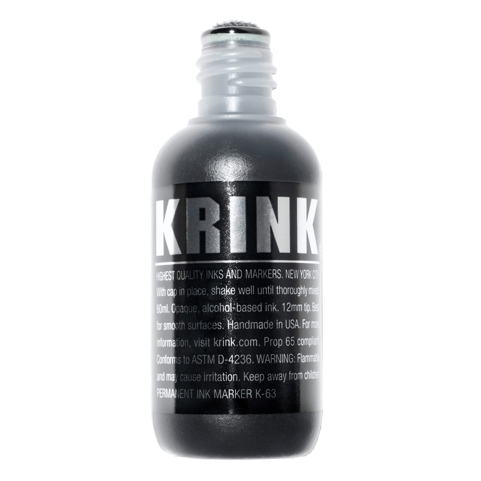 Krink K-63 Perm. Ink Marker Super Black - Walmart.com