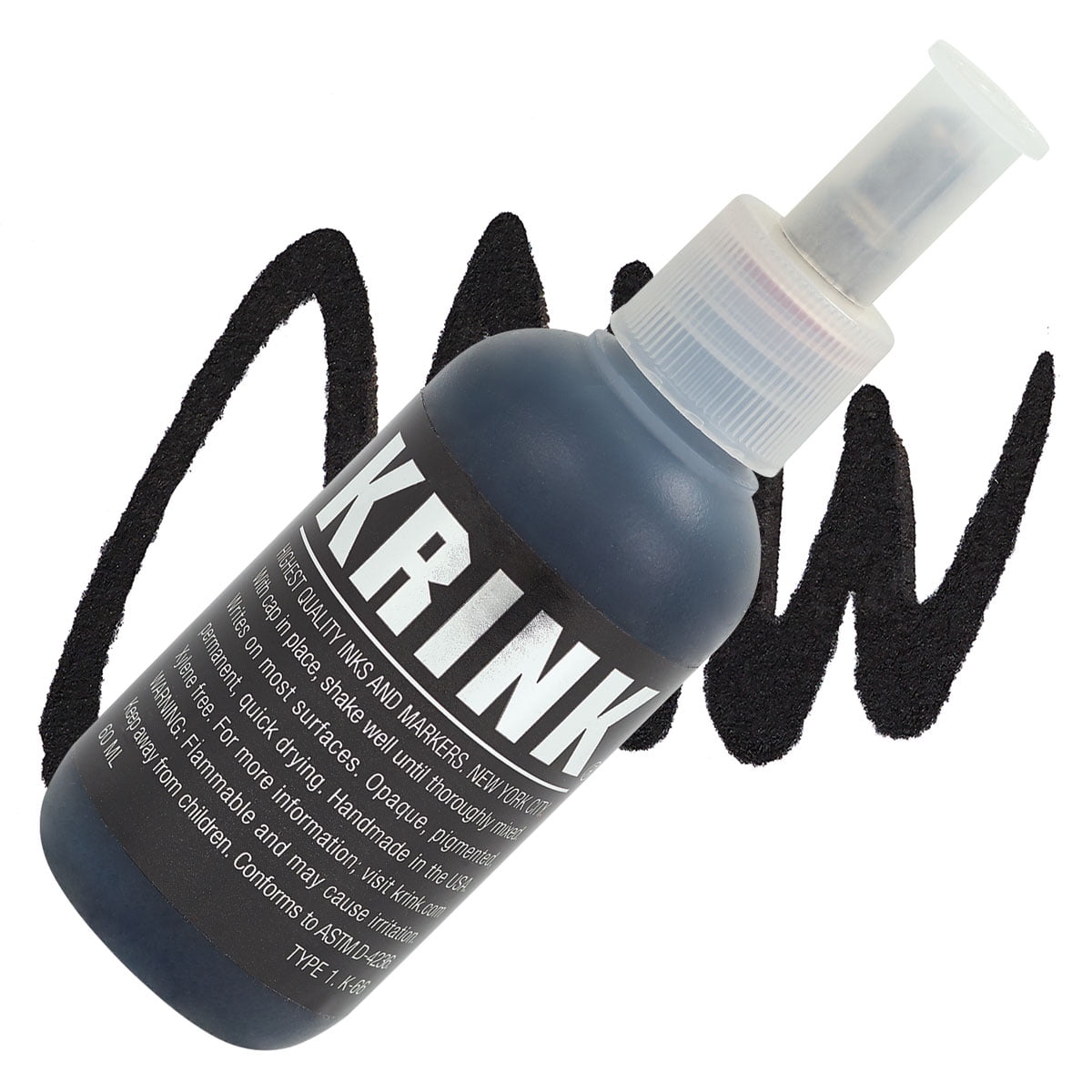 Krink K-66 Steel Tip Paint Marker, Black - Walmart.com