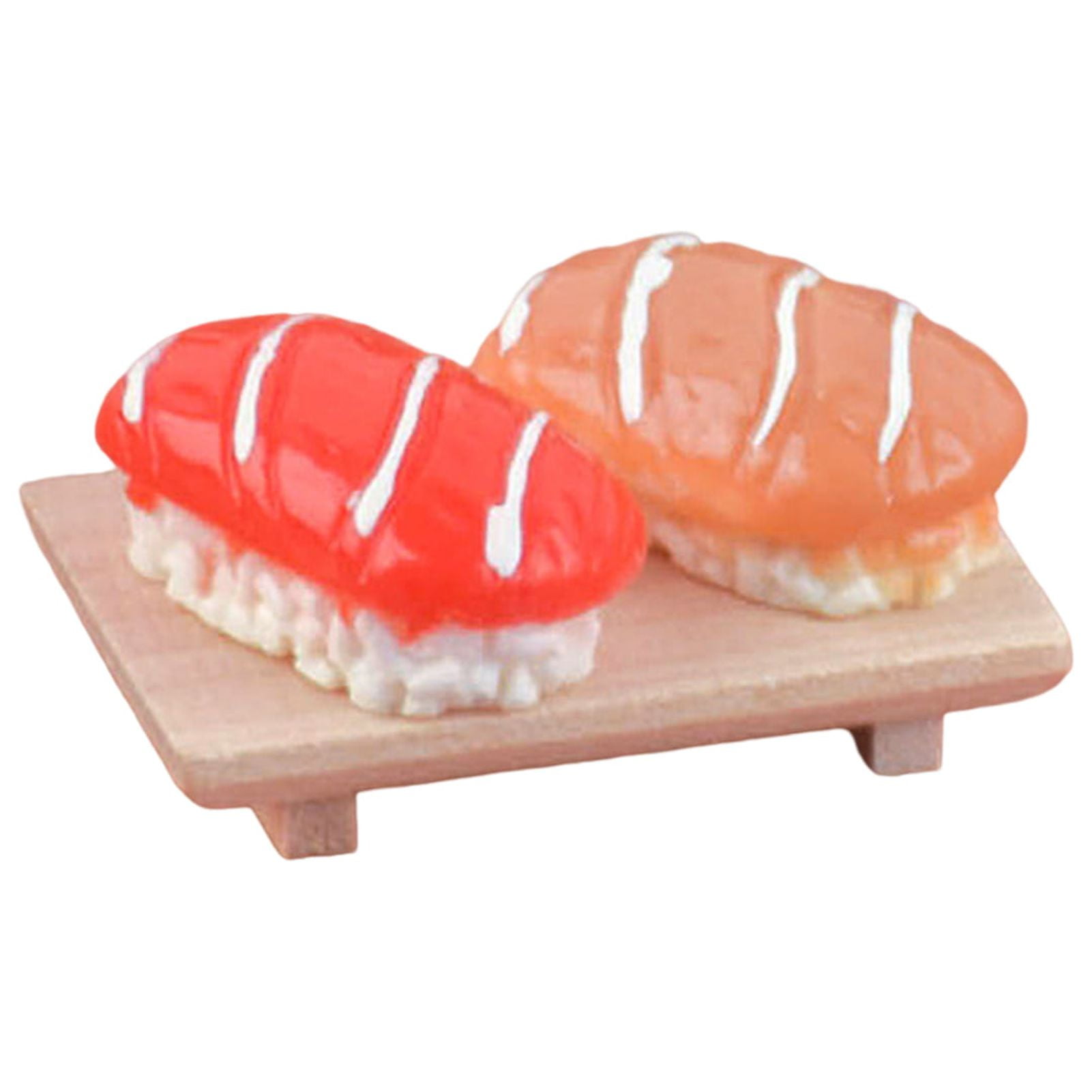 Kripyery 1:12 Dollhouse Food Realistic - Miniature Sushi Model with ...