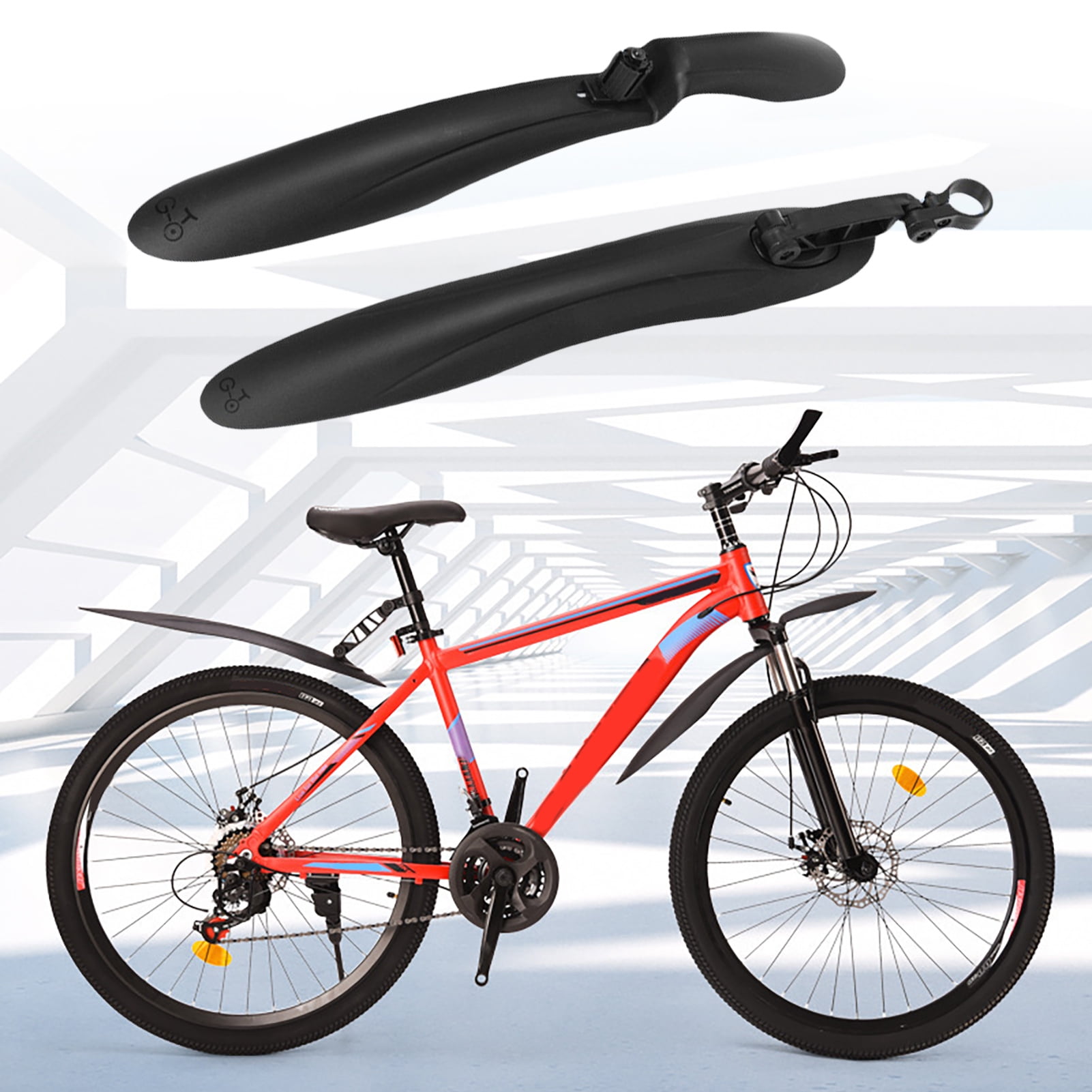 Kripyery 1 Set 26 27 5 inch Extra Length Width Deep Bicycle Mudguard ... Kripyery 1 Set 26 27 5 inch Extra Length Width Deep Bicycle Mudguard ...