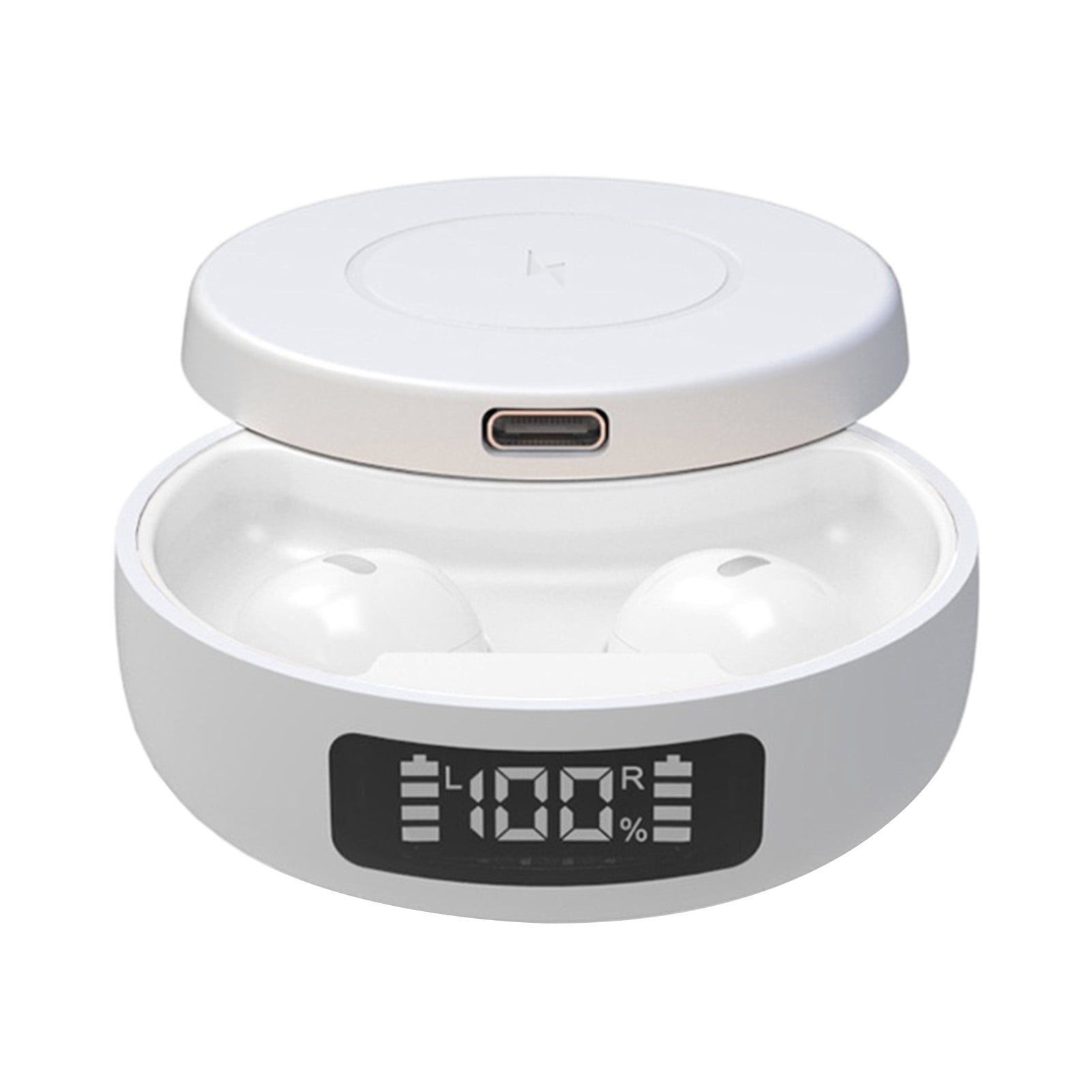 Kripyery 1 Set Wireless Earbuds LED Digital Display Intelligent Noise ...