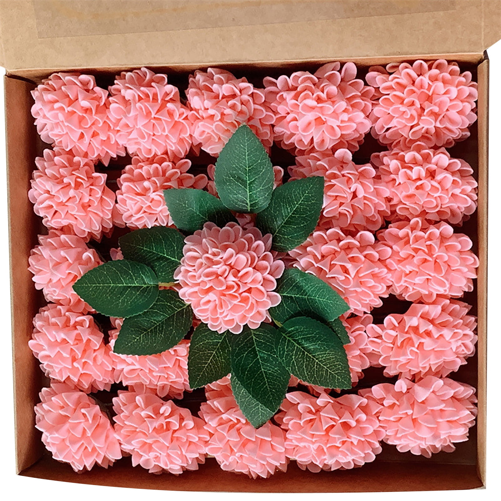 Kripyery 25Pcs Artificial Flowers Realistic Looking Vibrant Color No ...