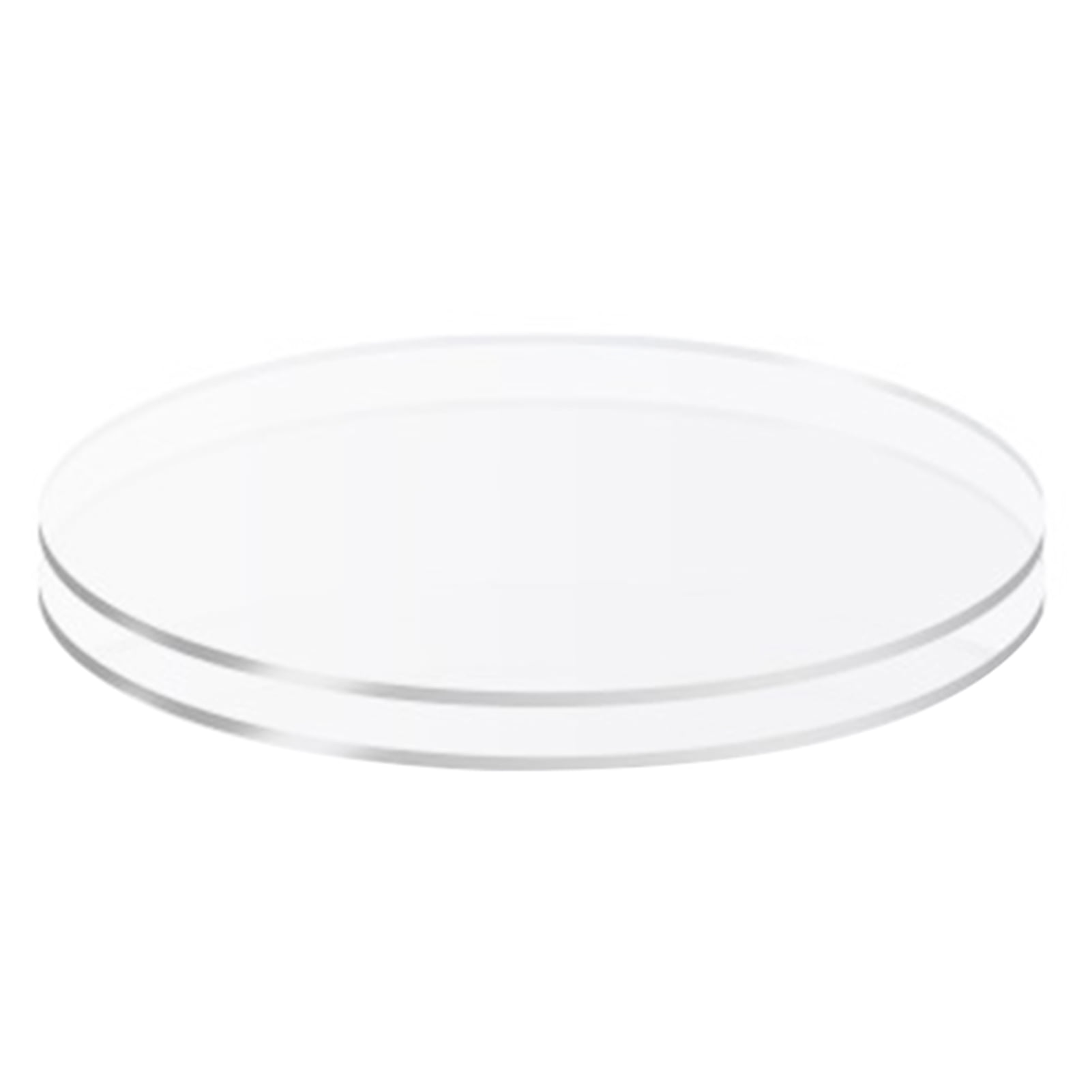 Kripyery 2Pcs Acrylic Cake Plates Non-Sticky Durable Versatile ...