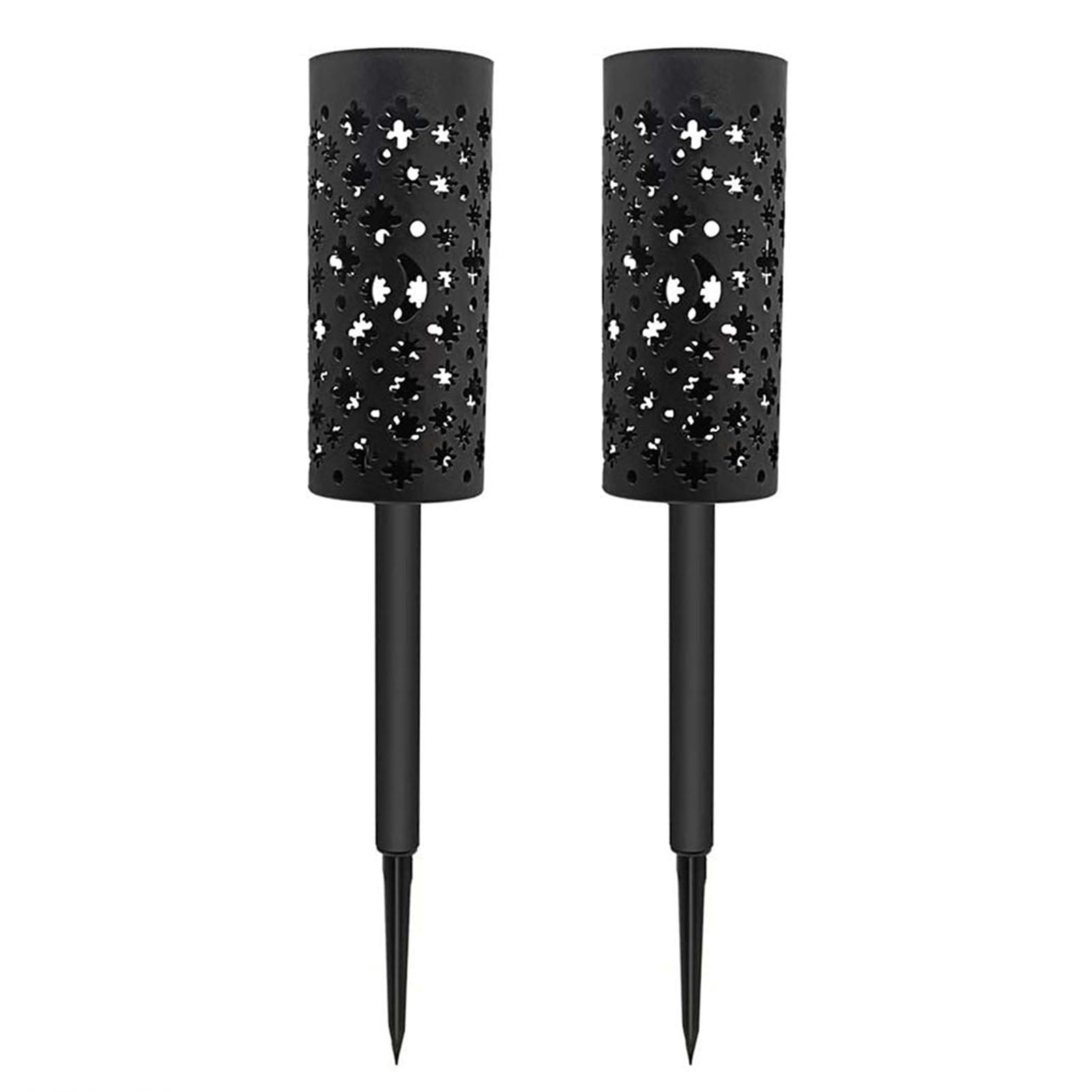 Kripyery 2Pcs Cemetery Vase with Long Spike Stake Large Drainage Holes ...