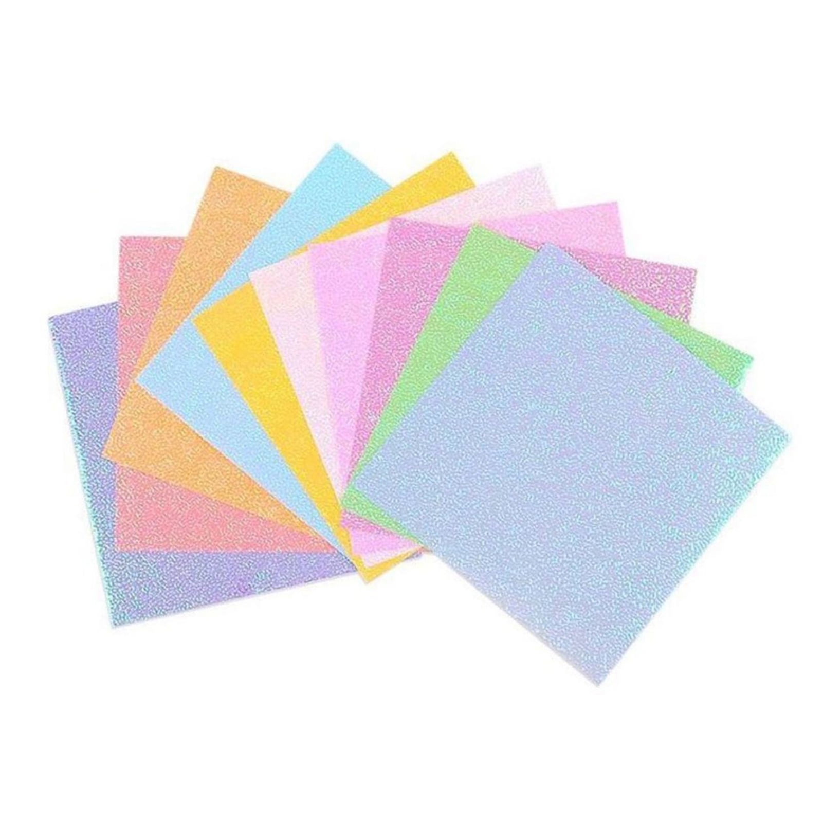 Kripyery 50Pcs/Bag Color Paper Multipurpose Easy to Fold Beautiful Eco ...