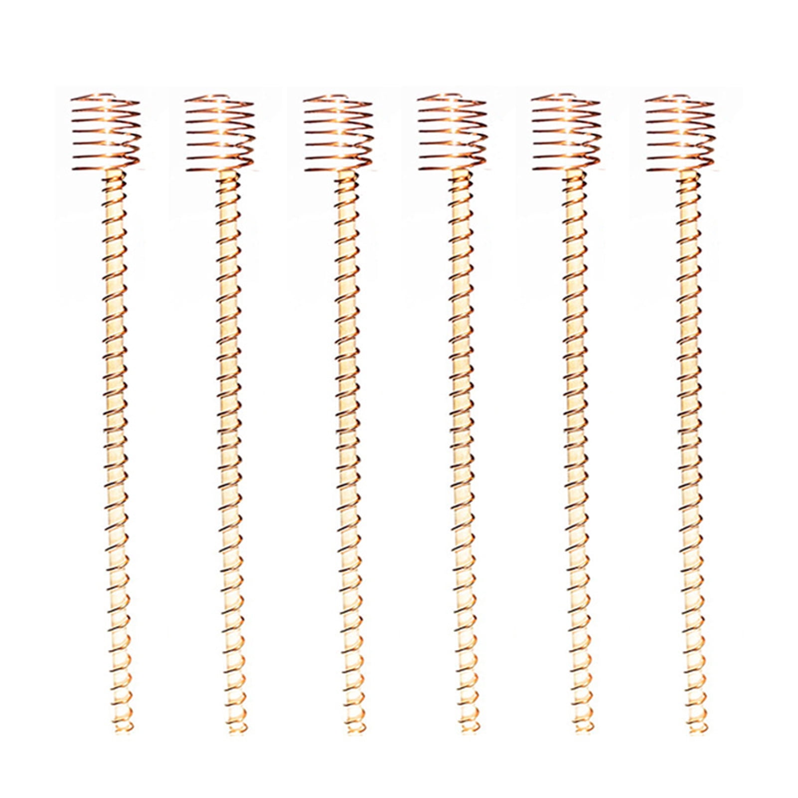 Kripyery 6Pcs/Set 12-inch Electroculture Plant Stake Wood Rod Garden ...