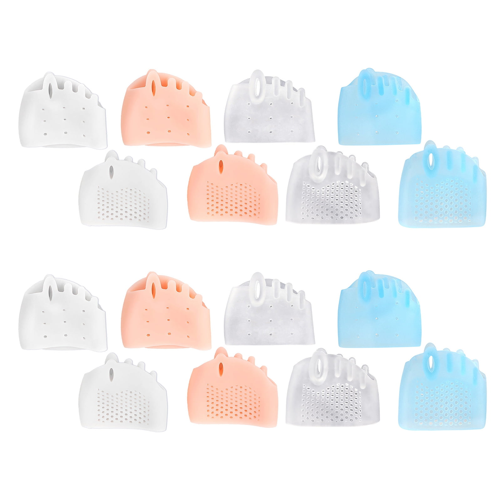 Kripyery 8 Pairs Silicone Toe Separator, 2024 New Toe Seperators Toes ...