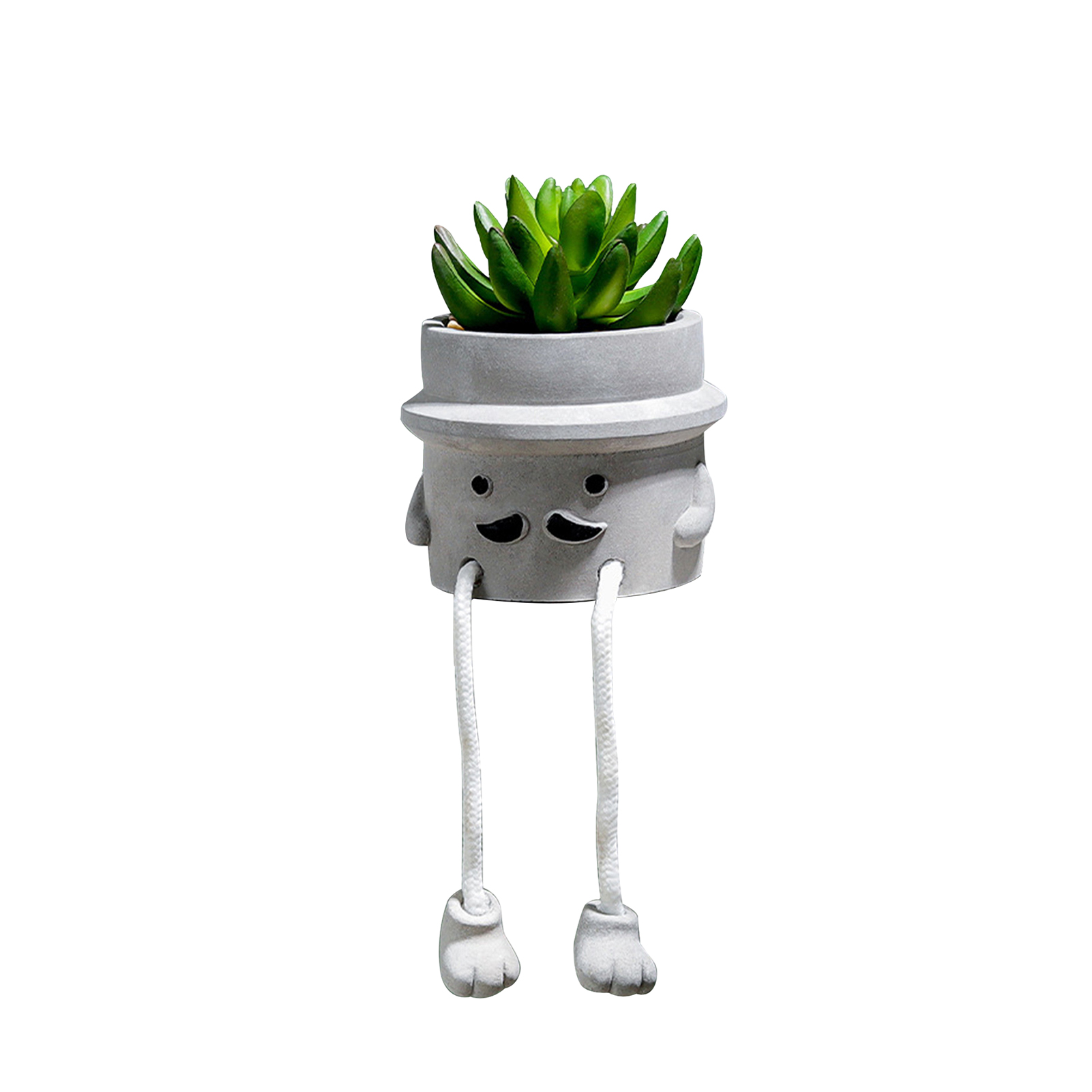 Kripyery Artificial Bonsai Fake Plant Eucalyptus Potted Plant Cartoon ...
