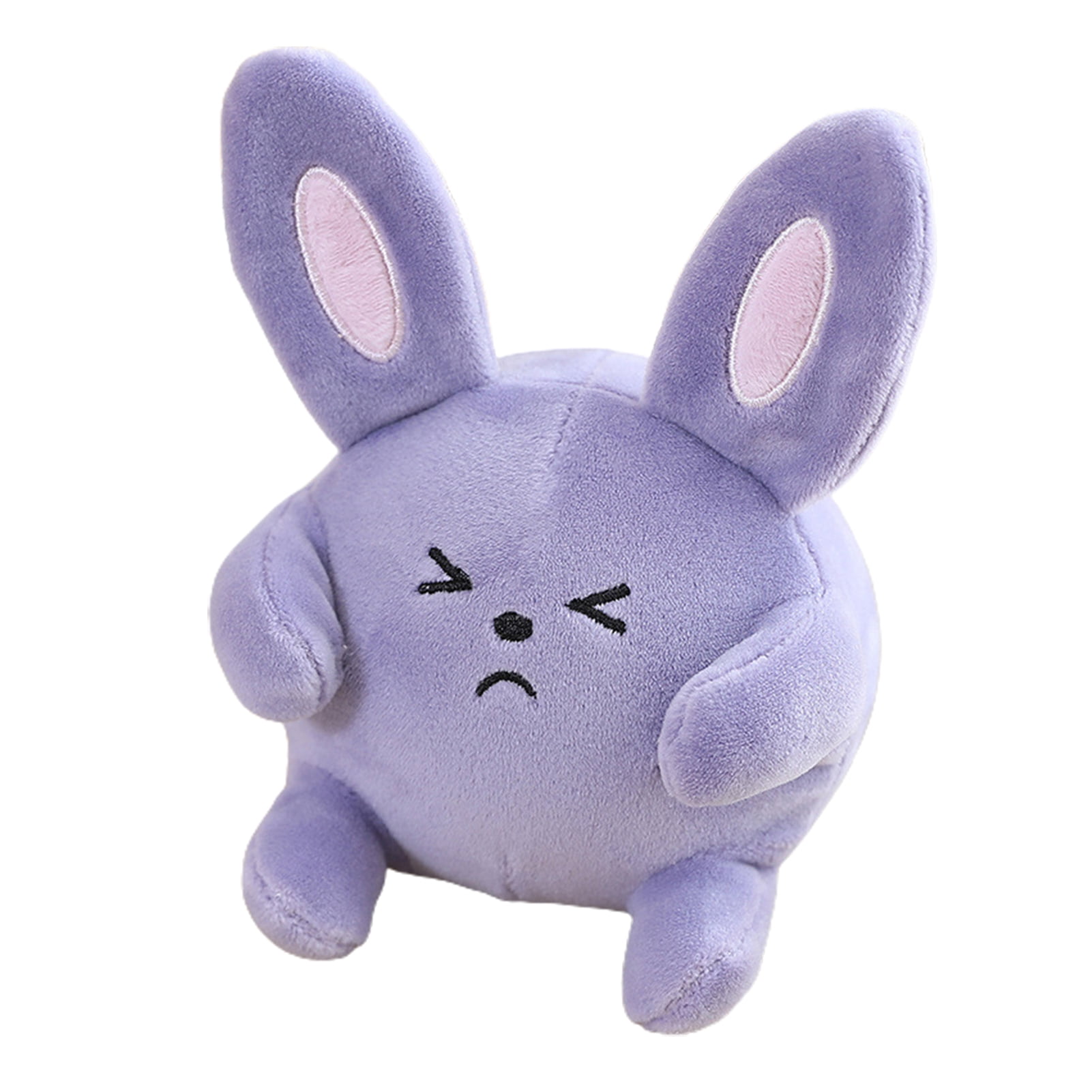 Kripyery Cartoon Plush Doll Fully Filled Mini Lovely Fat Bunny Plushies ...