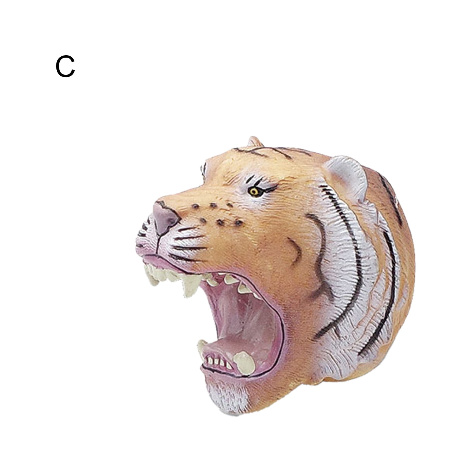 Kripyery Cute Hand Puppet Funny Vivid Good Hand Feel Rhinoceros Lion ...