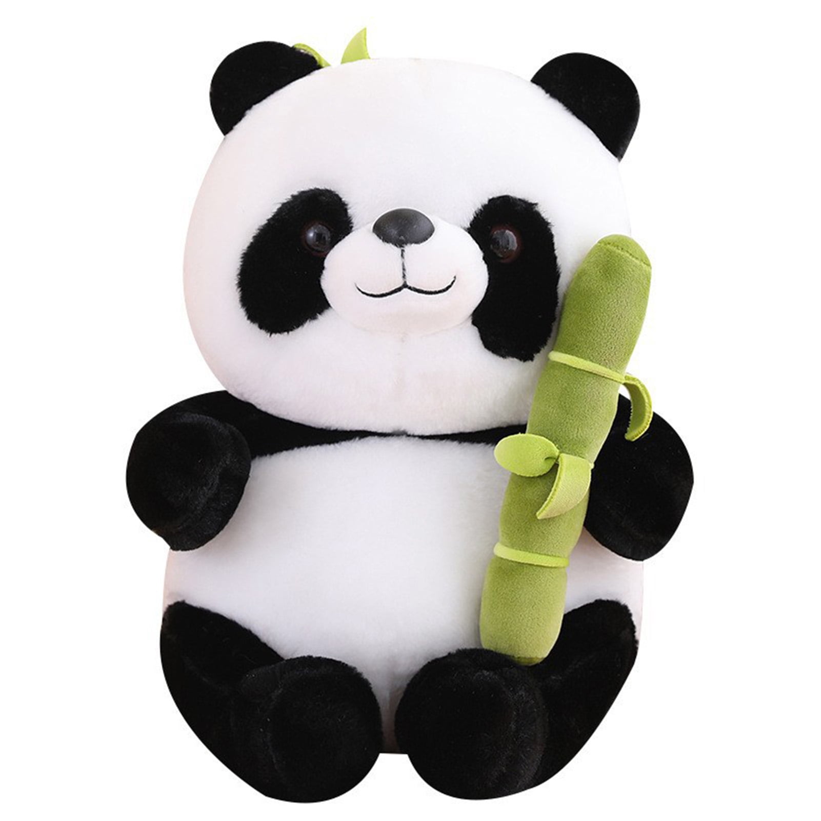 Kripyery Cute Panda Plush Doll Soft Stuffed Animal Mascot Hugging ...