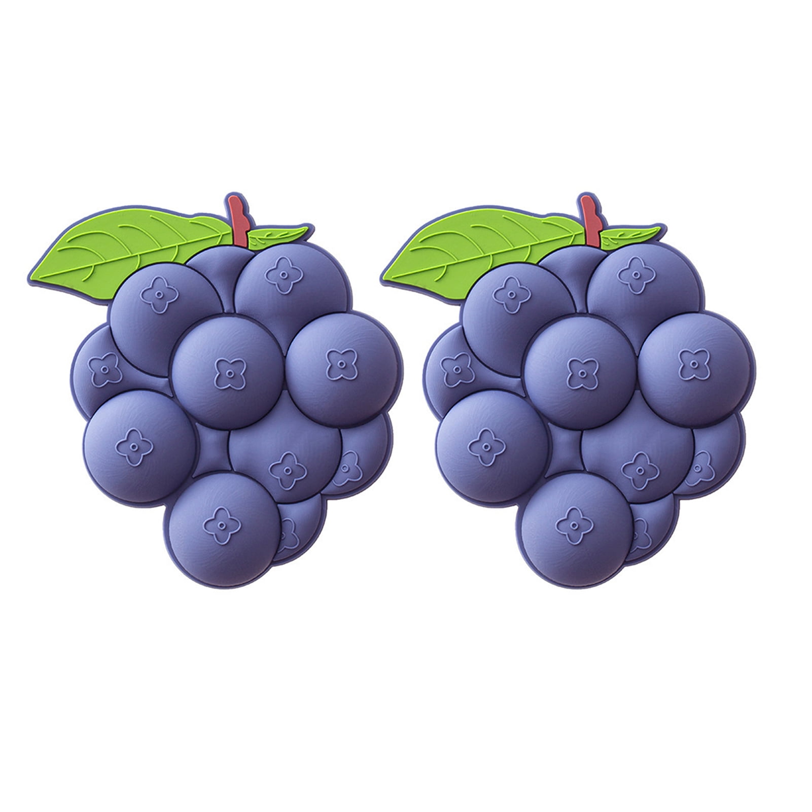 Kripyery Detachable Cute Pea Blueberry Shape Refrigerator Magnets ...