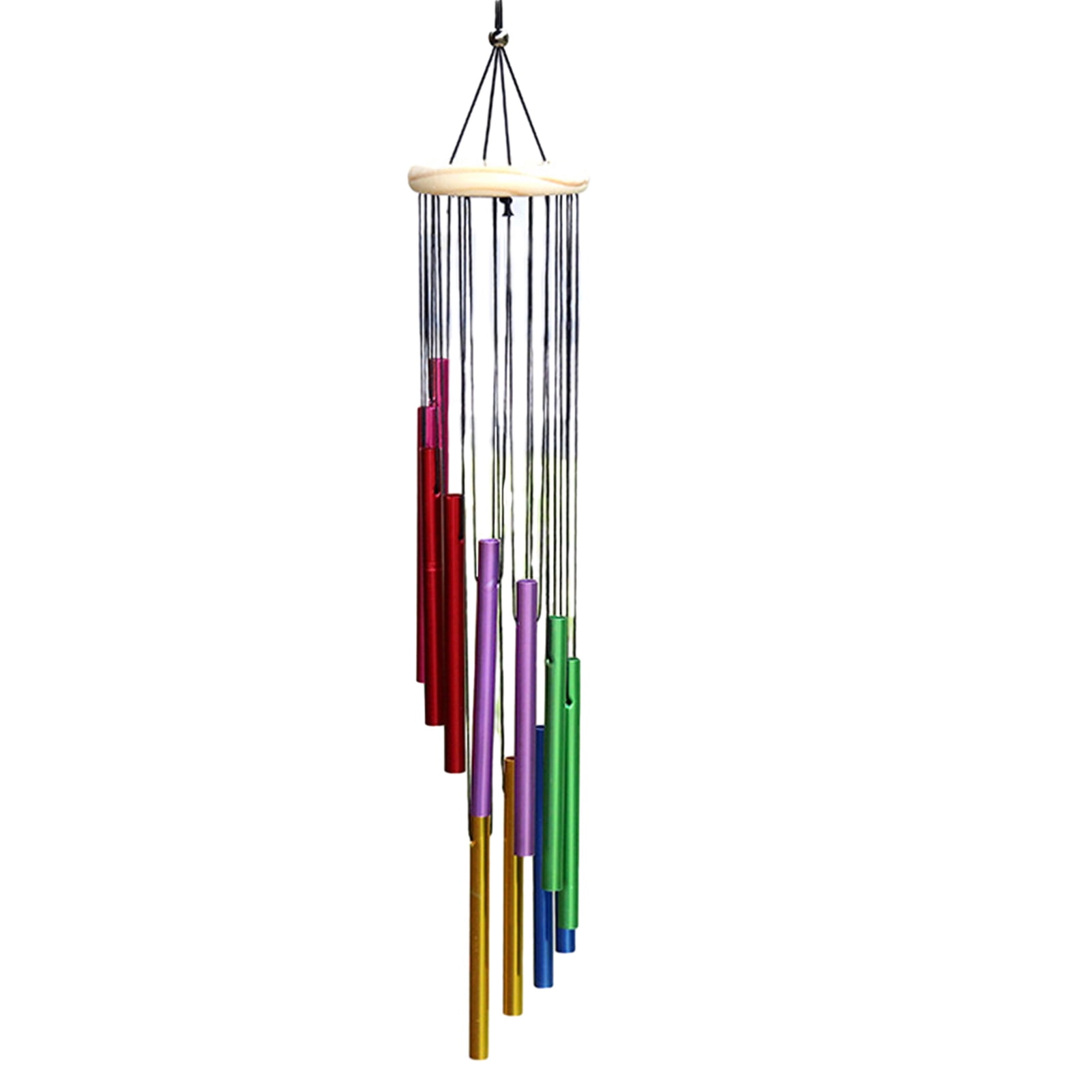 Kripyery Exquisite Aluminum Tube Wind Chime - Eye-Catching Crisp Sound ...