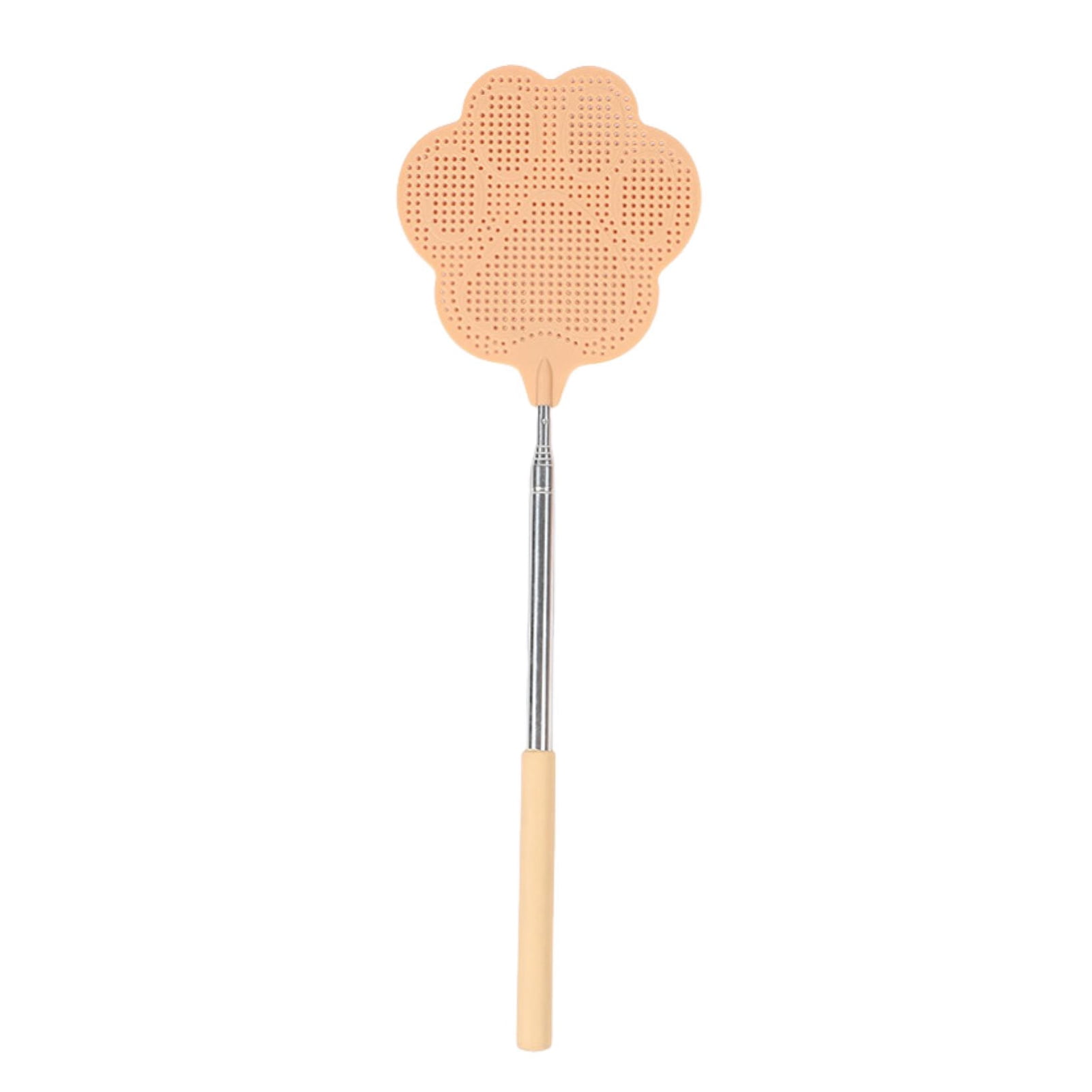 Kripyery Fly Swatter Retractable Long Handle Palm Shape Heavy Duty ...