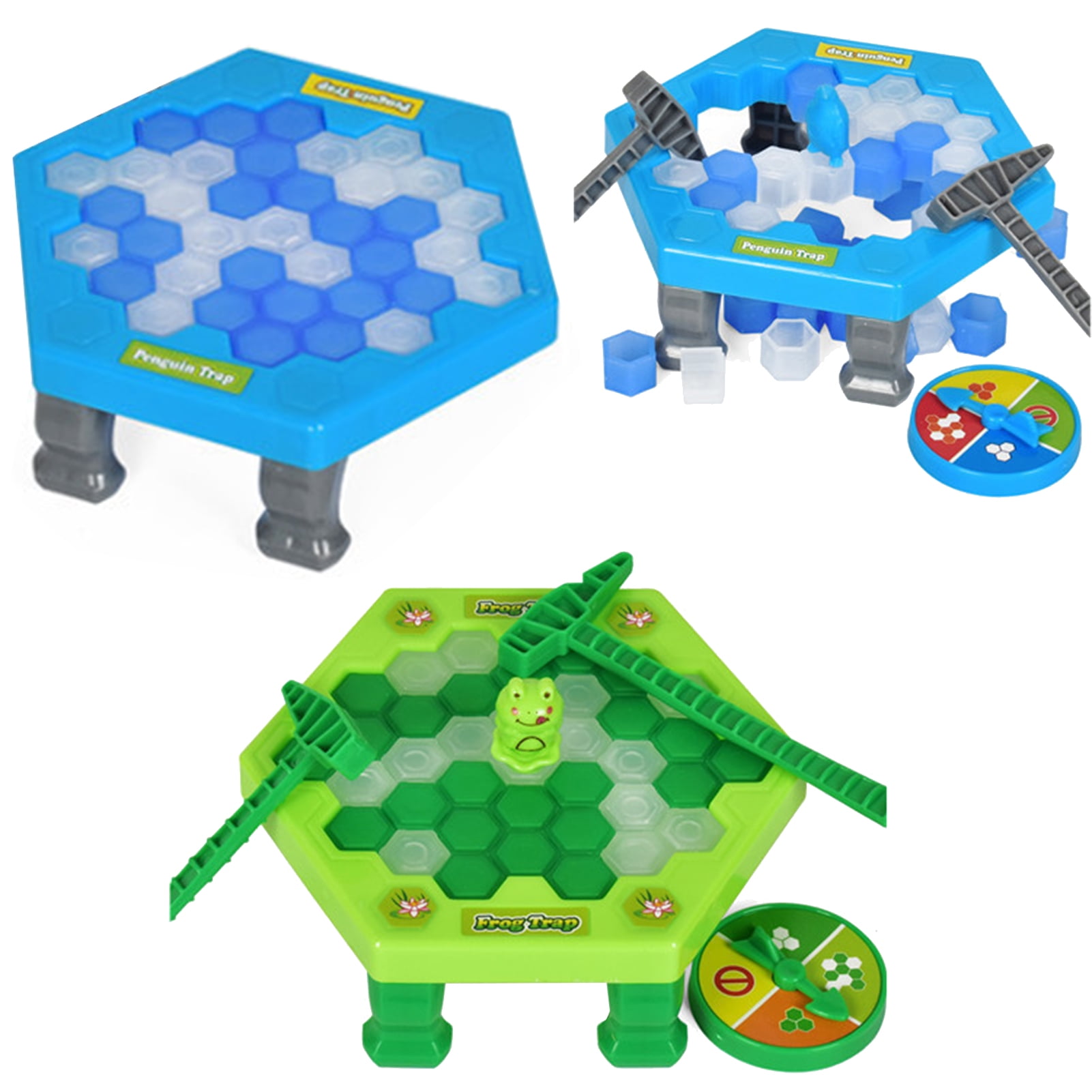 Kripyery Frog Trap Toy Bright Color Portable Hand-eye Coordination ...