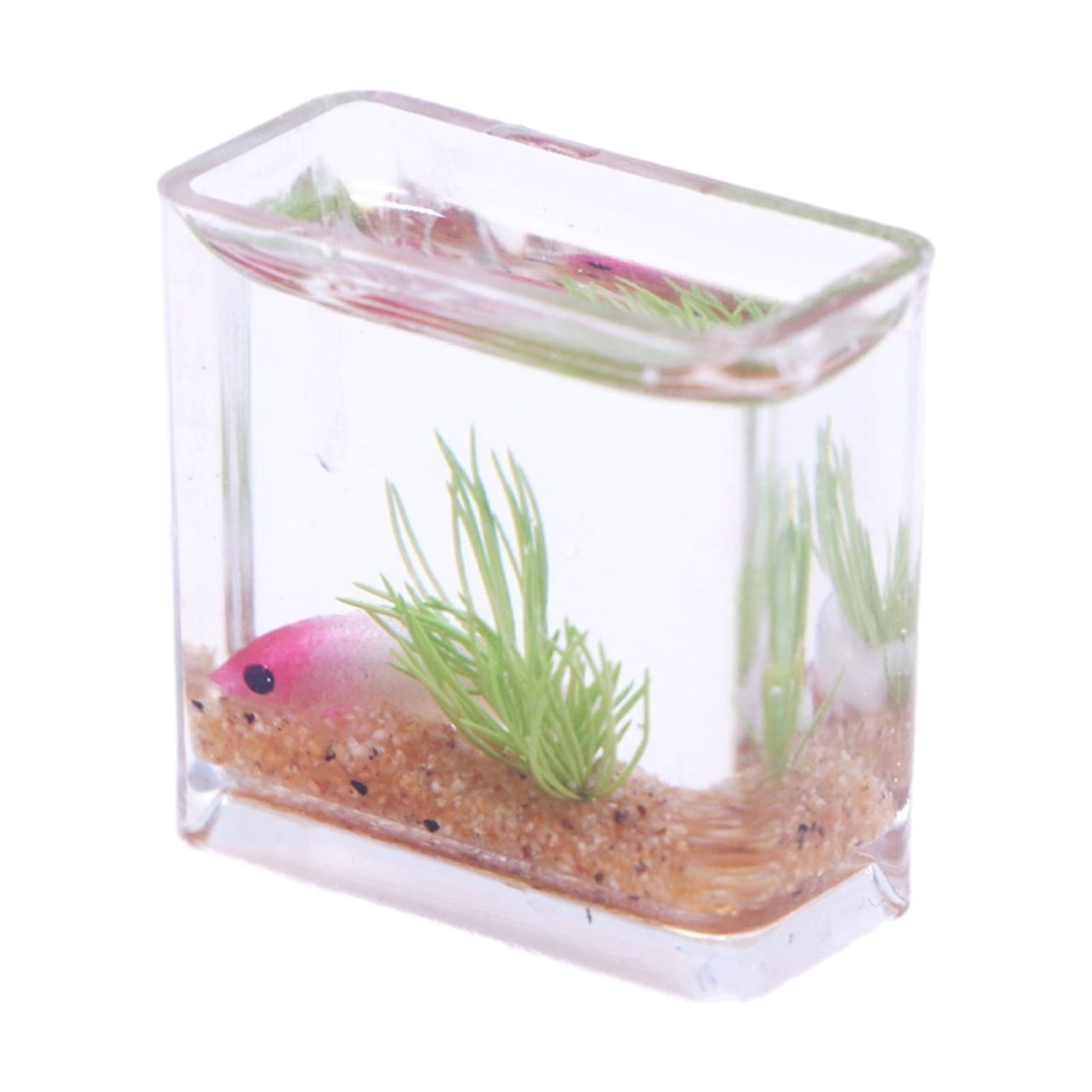 Kripyery Goldfish Bowl Model Realistic Decorative Ornament Miniature ...