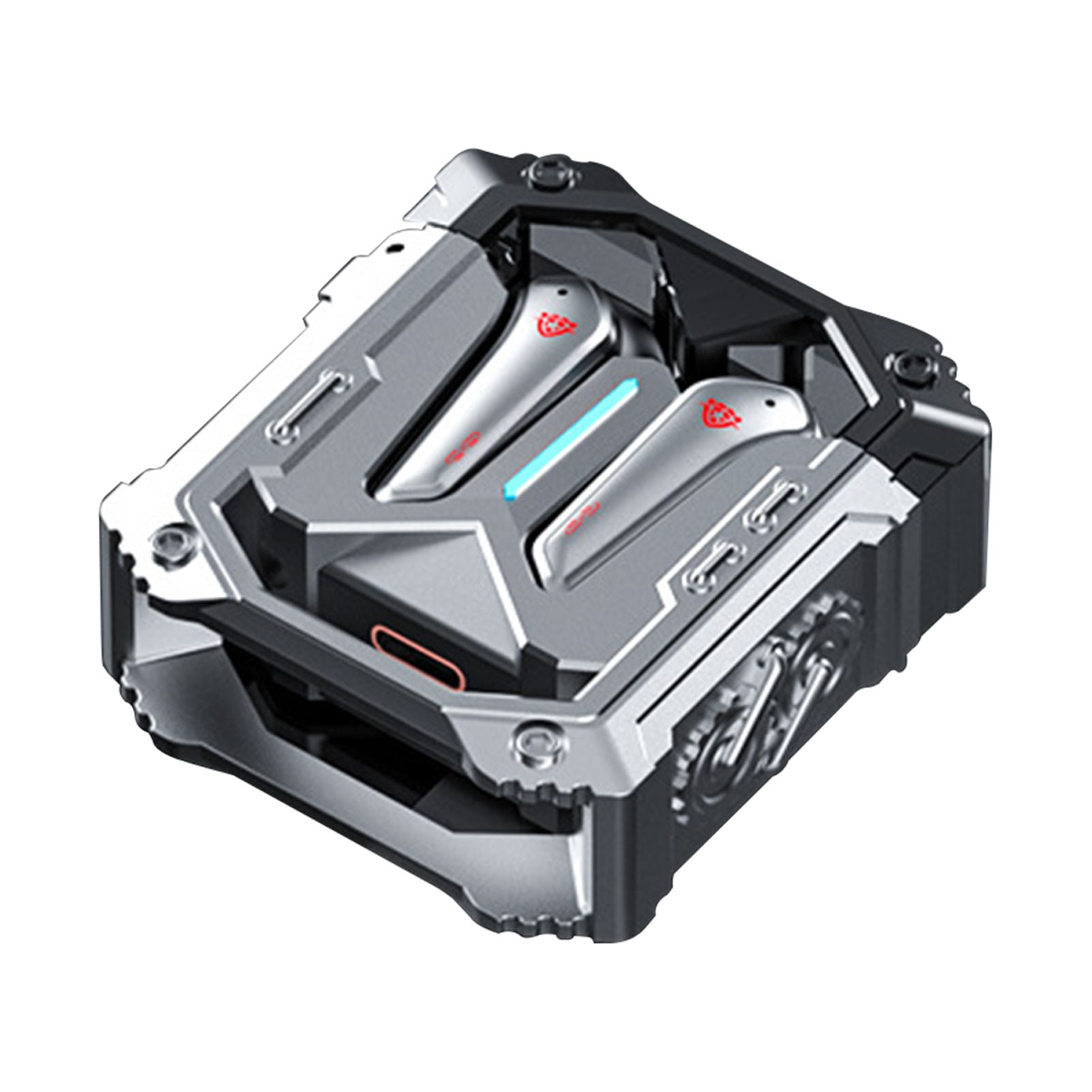 Kripyery H08 Bluetooth-compatible Earphones Dual Mics In-ear Long ...