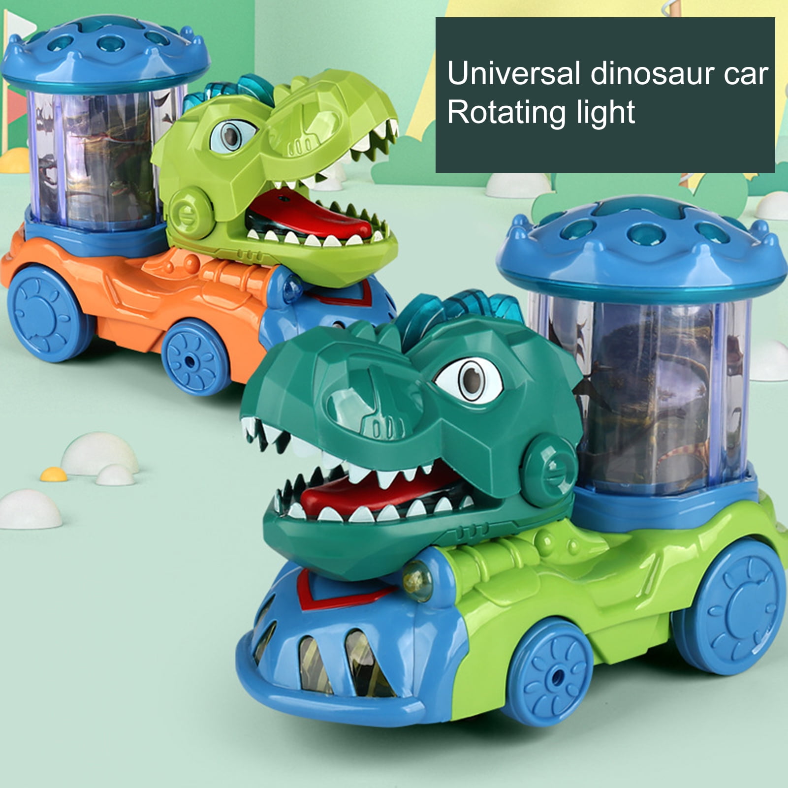 Kripyery Kids Toy Music And Light Rotating Patterns Universal Driving ...